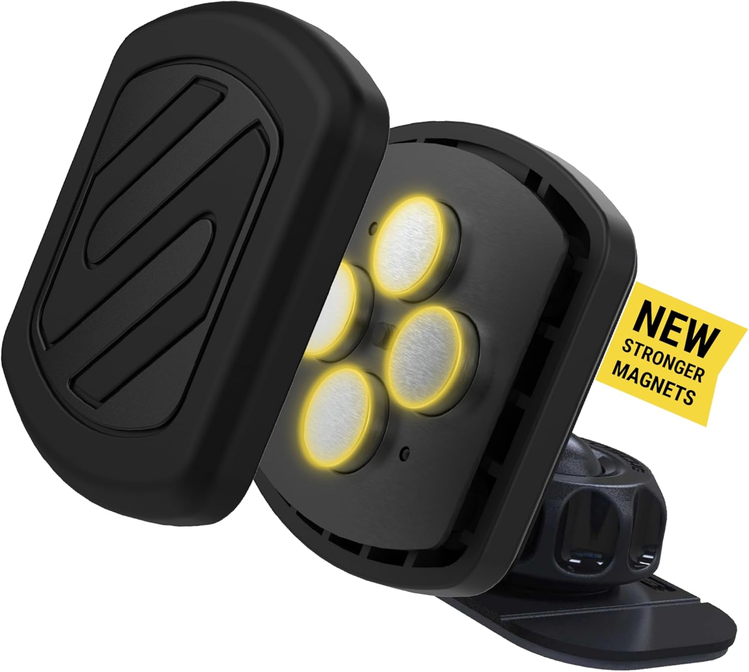 Amazon.com: Scosche MXDM Extra Strong MagicMount Magnetic Phone Holder ...