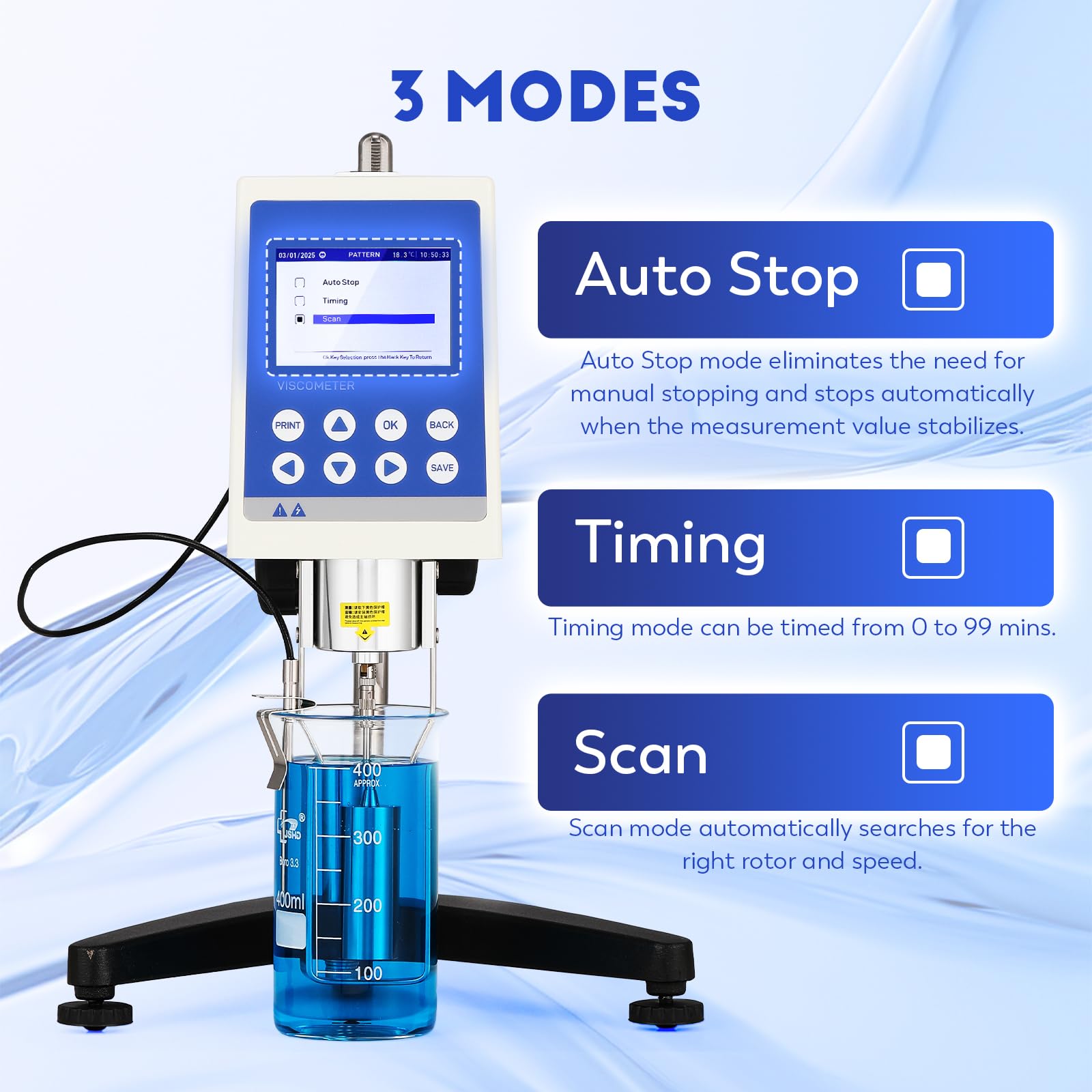 Snapklik.com : CGOLDENWALL Viscometer Digital Rotational Viscosity ...