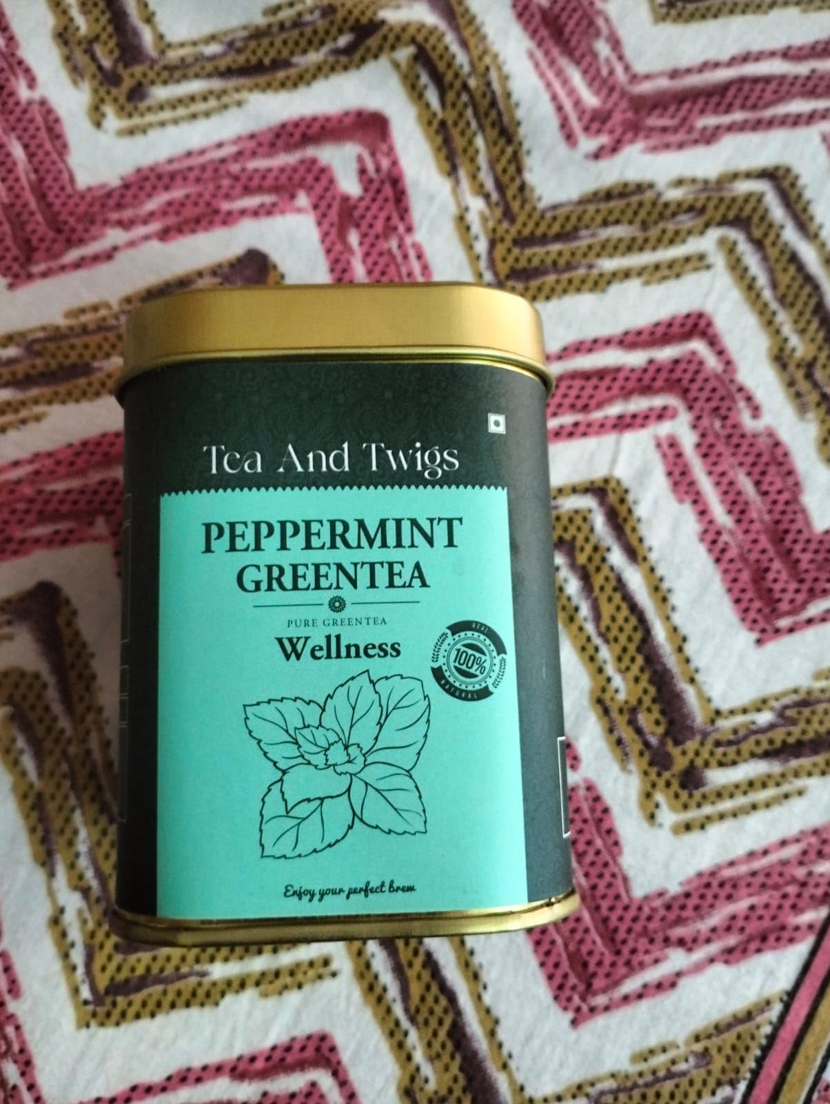 Tea And Twigs | Peppermint GreenTea -15 Tea Bags | Pure Peppermint ...