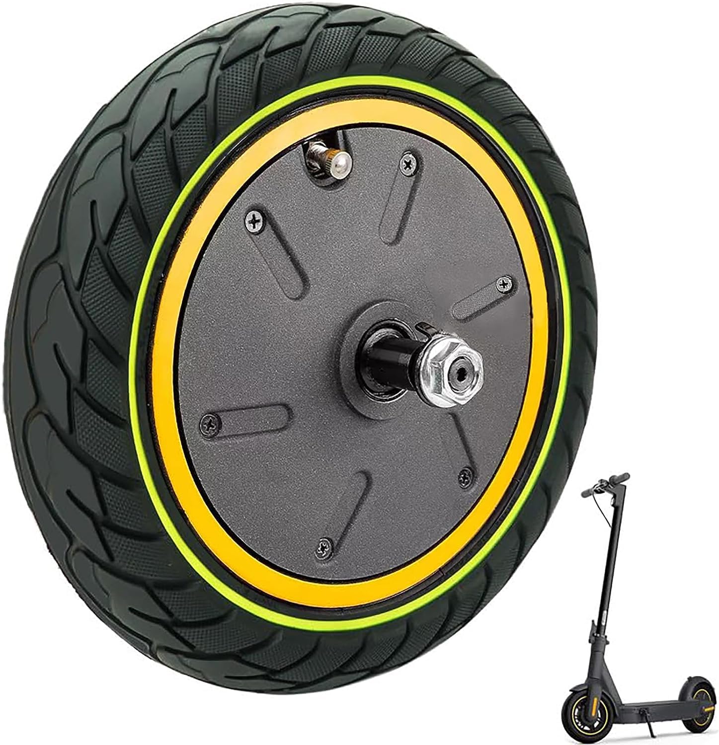 10x2.5 60/70-6.5 Hub Motor With Solid Tire, 500W Drive Power Wheels ...