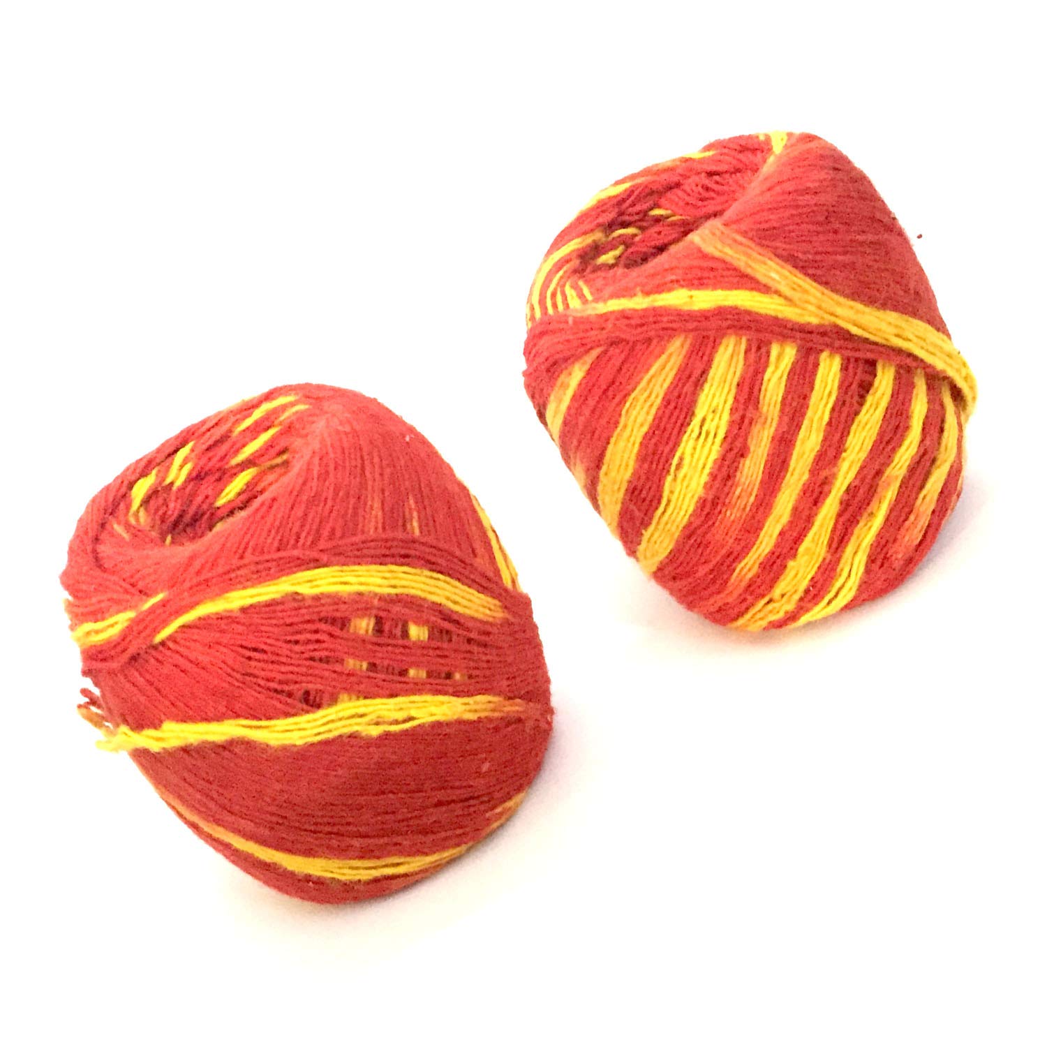 Mauli Red & Yellow (Set of 2) Handmade Mauli, Kalawa, Sacred Moli ...