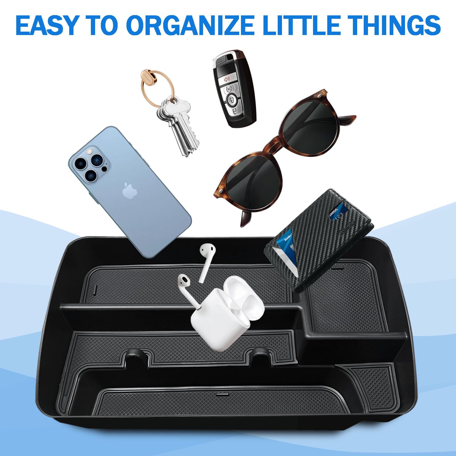 Snapklik.com : ANMOSVO Center Console Dash Tray For Colorado 2023 2024 ...