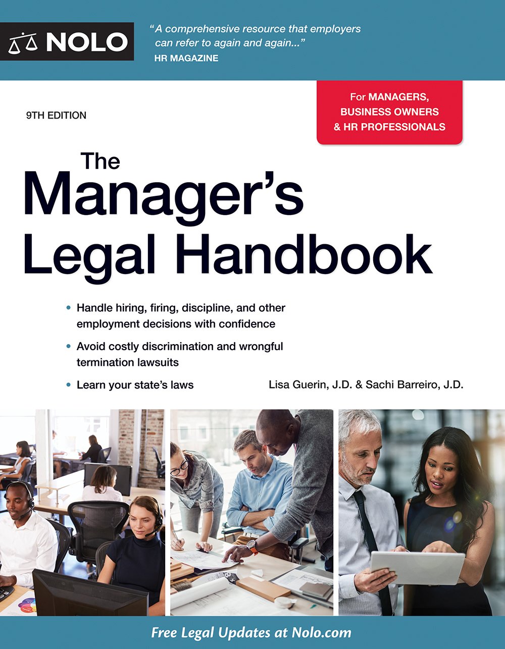 The Manager's Legal Handbook: Guerin, Lisa, Barreiro, Sachi ...