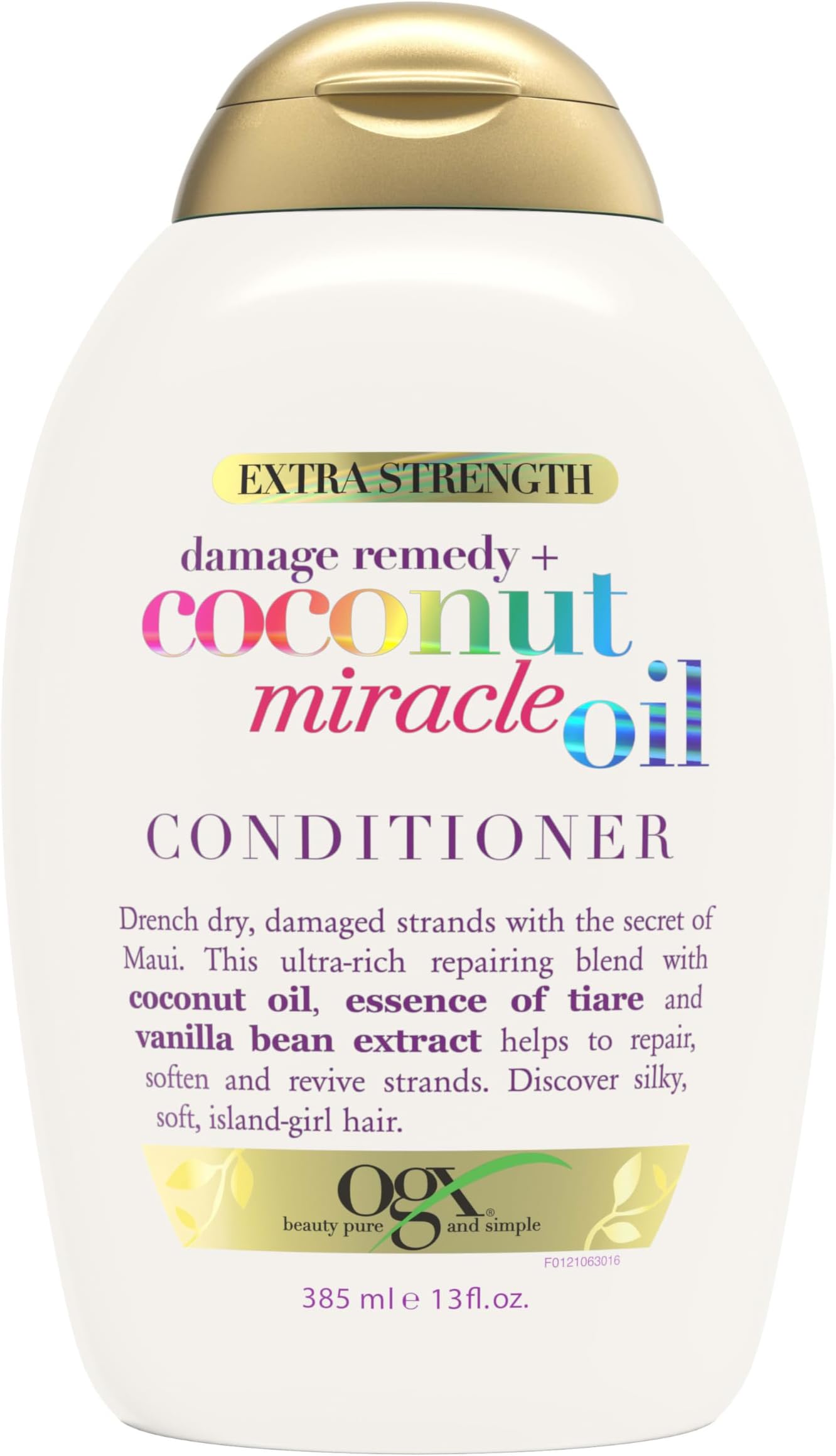 Amazon.com : OGX Extra Strength Damage Remedy + Coconut Miracle Oil ...