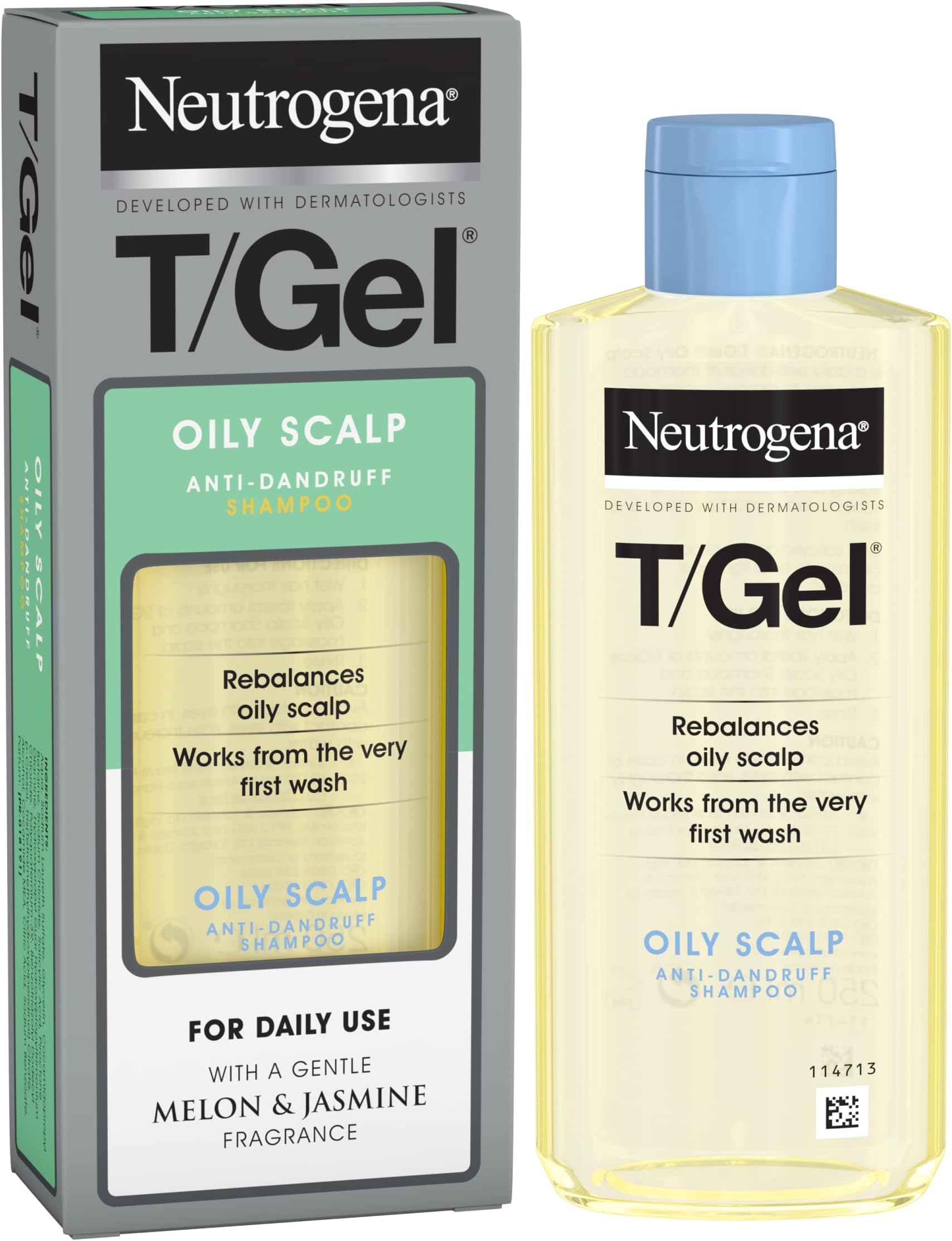 Amazon.com : Neutrogena T/Sal Therapeutic Shampoo for Scalp Build-Up ...
