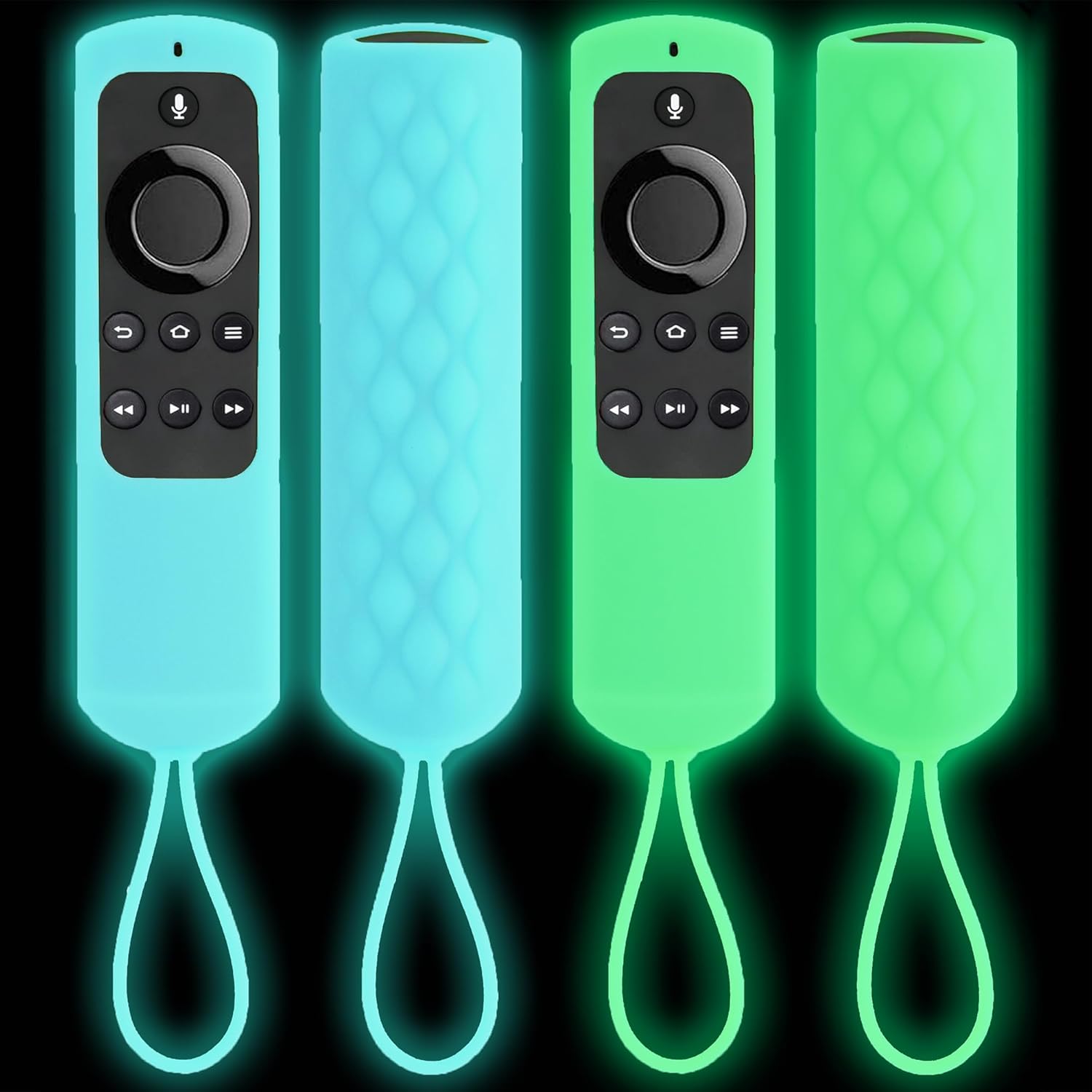Amazon.com: TOKERSE 2 Pack Glow FireStick Remote Cover 1st Gen ...