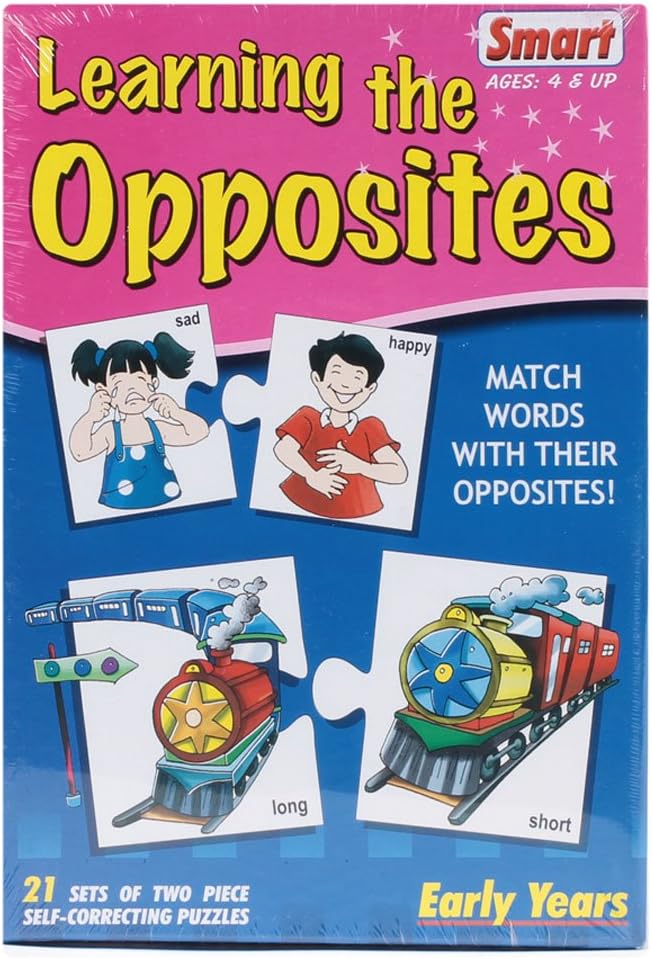 Buy Smart Kid Learning The Opposites Puzzle (Multi-Color, 42 Pieces ...