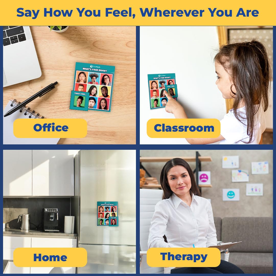 Snapklik.com : Mood & Feelings Magnet - How Are You Feeling Today - 4 X ...