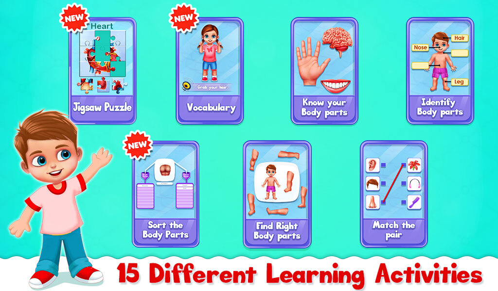 Human Body Parts - Preschool Kids Learning - App on the Amazon Appstore