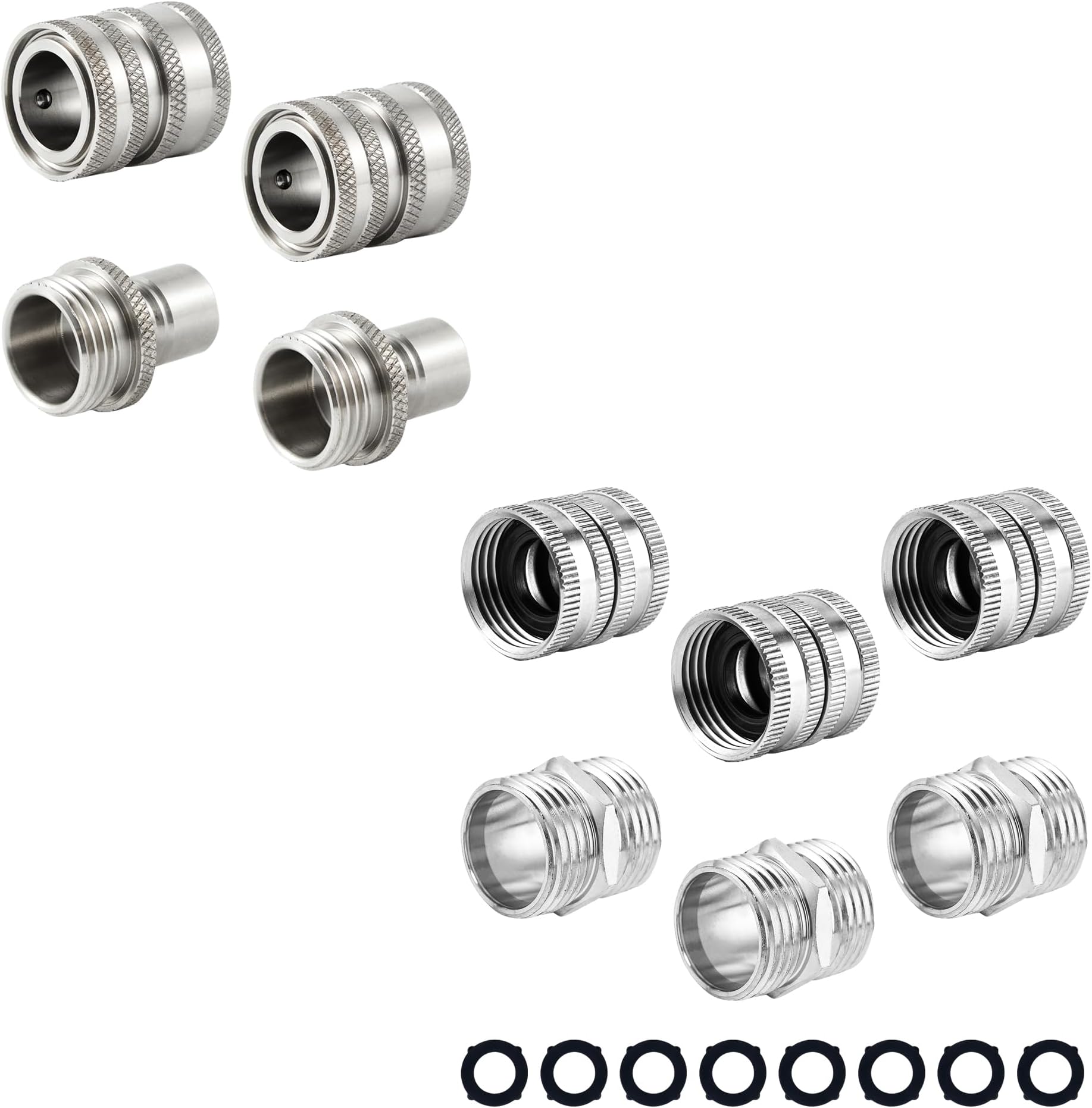 Amazon.com: Raincovo Garden Hose Quick Connect, Quick Release Hose ...