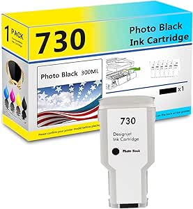 730 Ink Cartridges Compatible for HP 730MBK 730PBK 730C 730M 730Y 730GY Ink Cartridge Work for ...