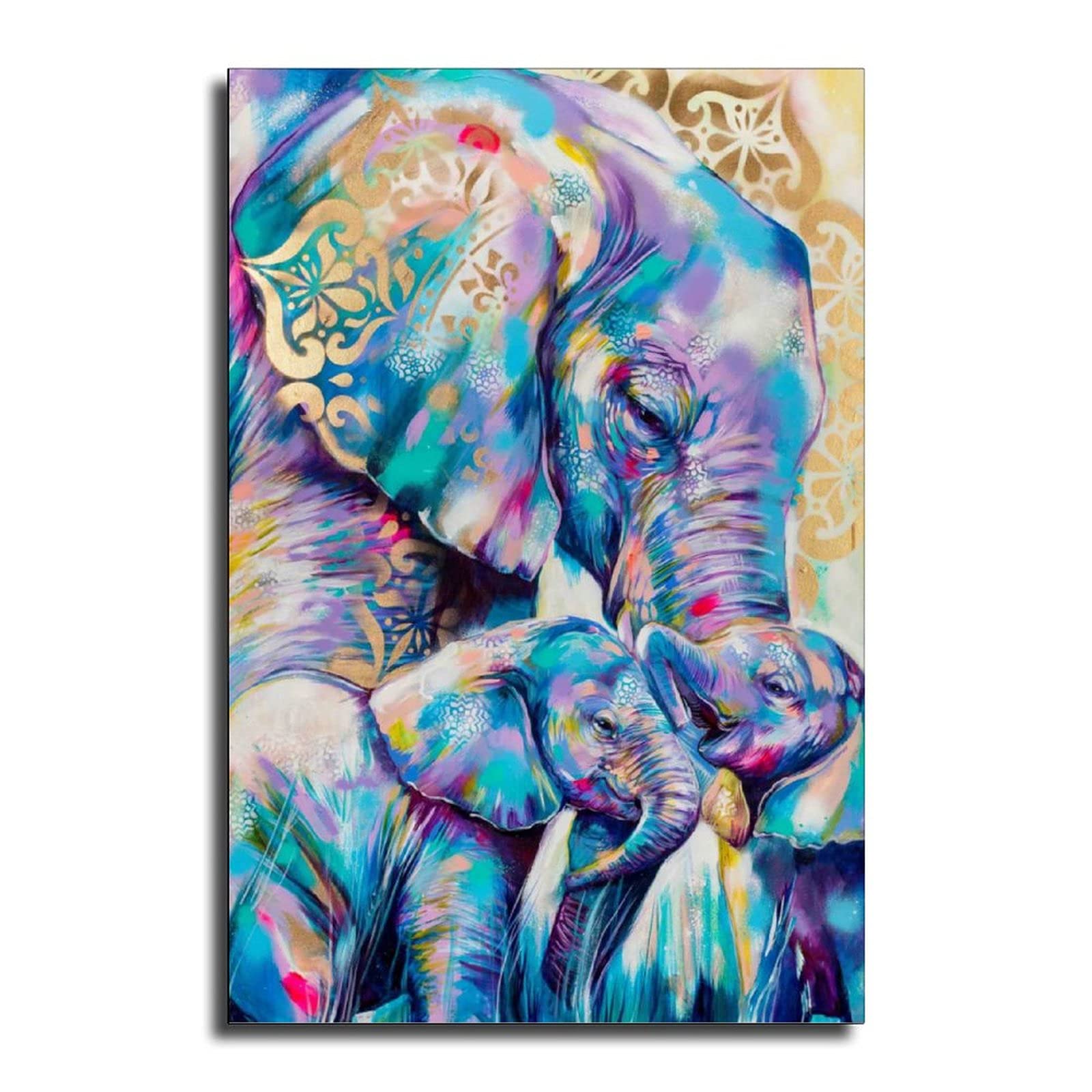 Modern Baby Elephant Clip Art