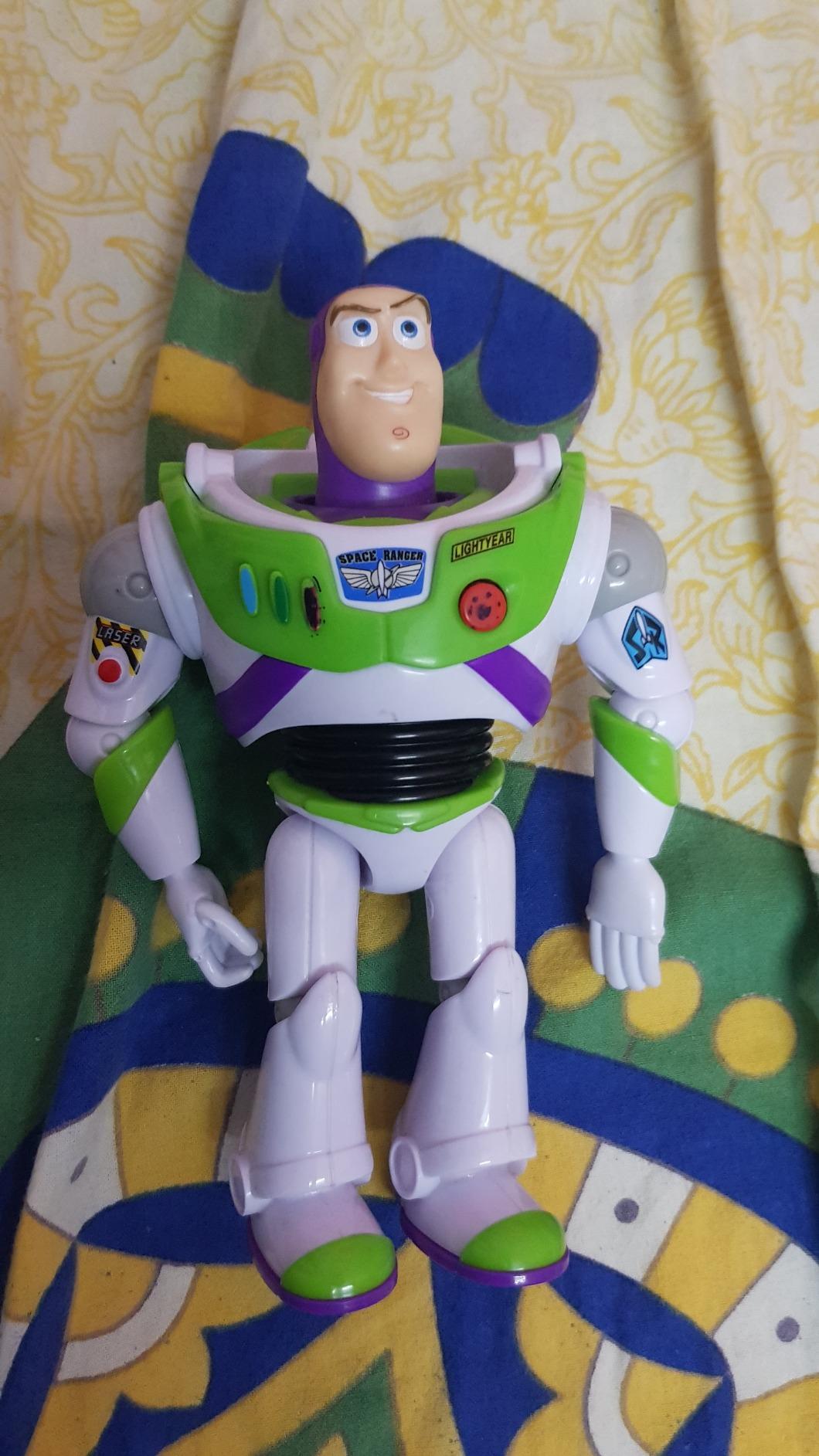 Buy Toy Story Talking Movie Buzz Figure Online at Low Prices in India ...