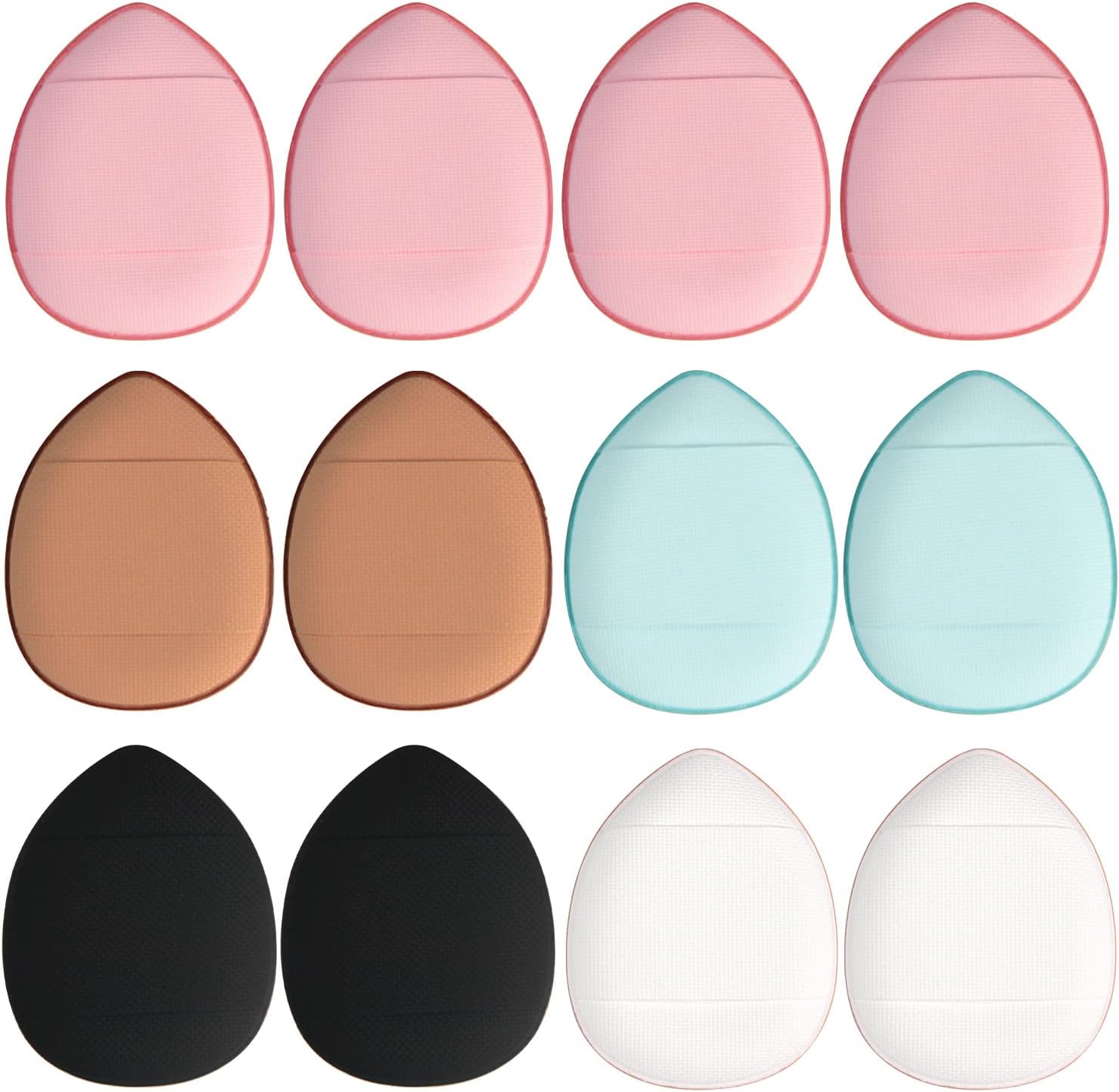 Amazon.com : 35pcs Finger Puff, Mini Finger Powder Puff Finger Makeup ...