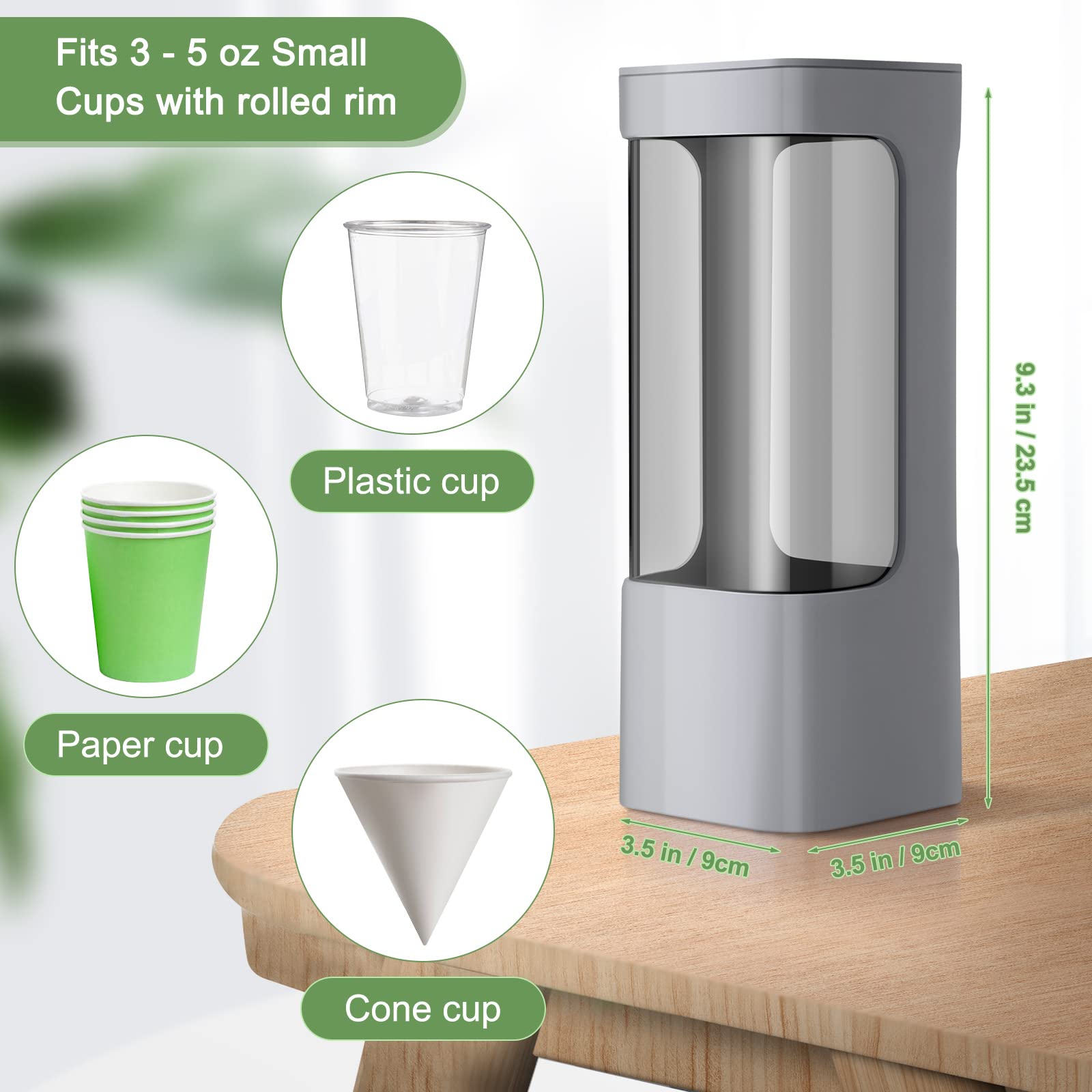 Paper Cup Dispenser For Bathroom Wall Mounted Cup Dispenser Holder For ...