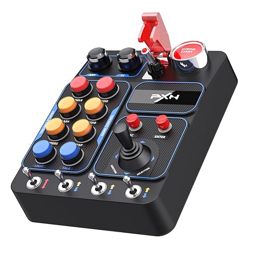 Amazon.com: PXN Farm Simulation Controller - CB1 Sim Racing Button Box ...