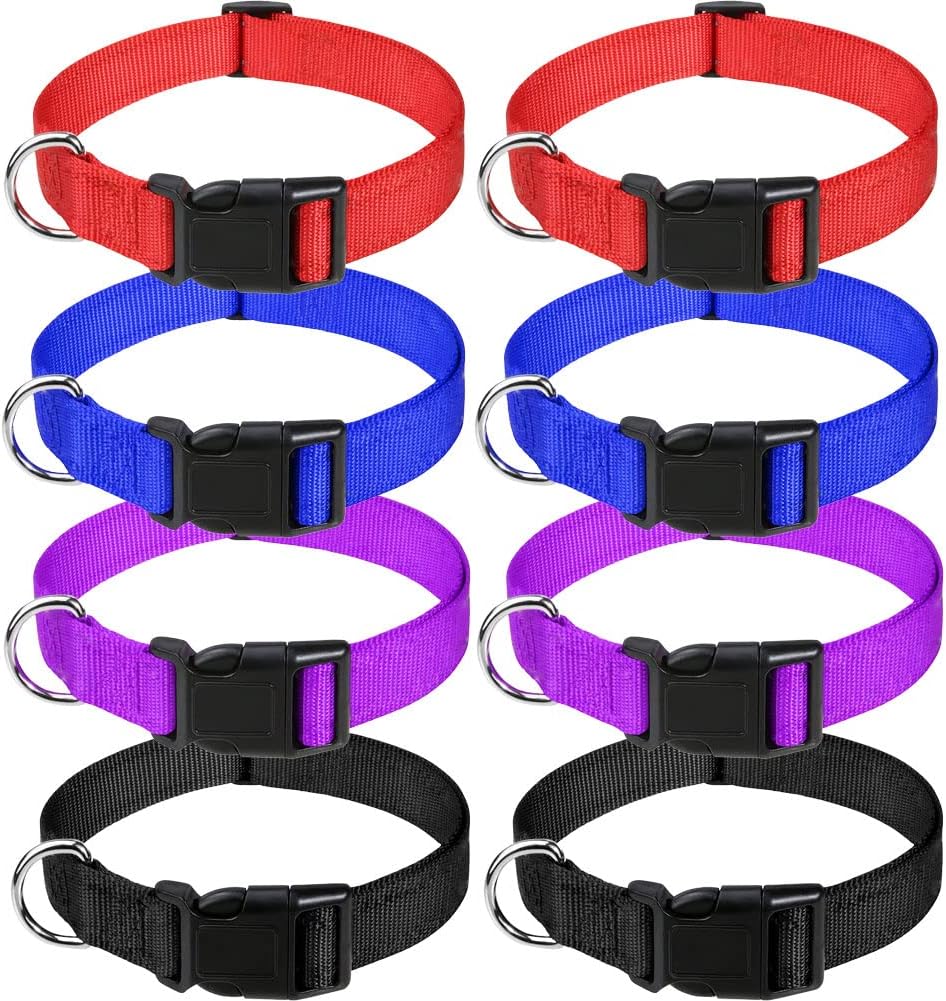 Amazon.com : Goat Collars, Adjustable Nylon Small Sheep Collars Classic ...