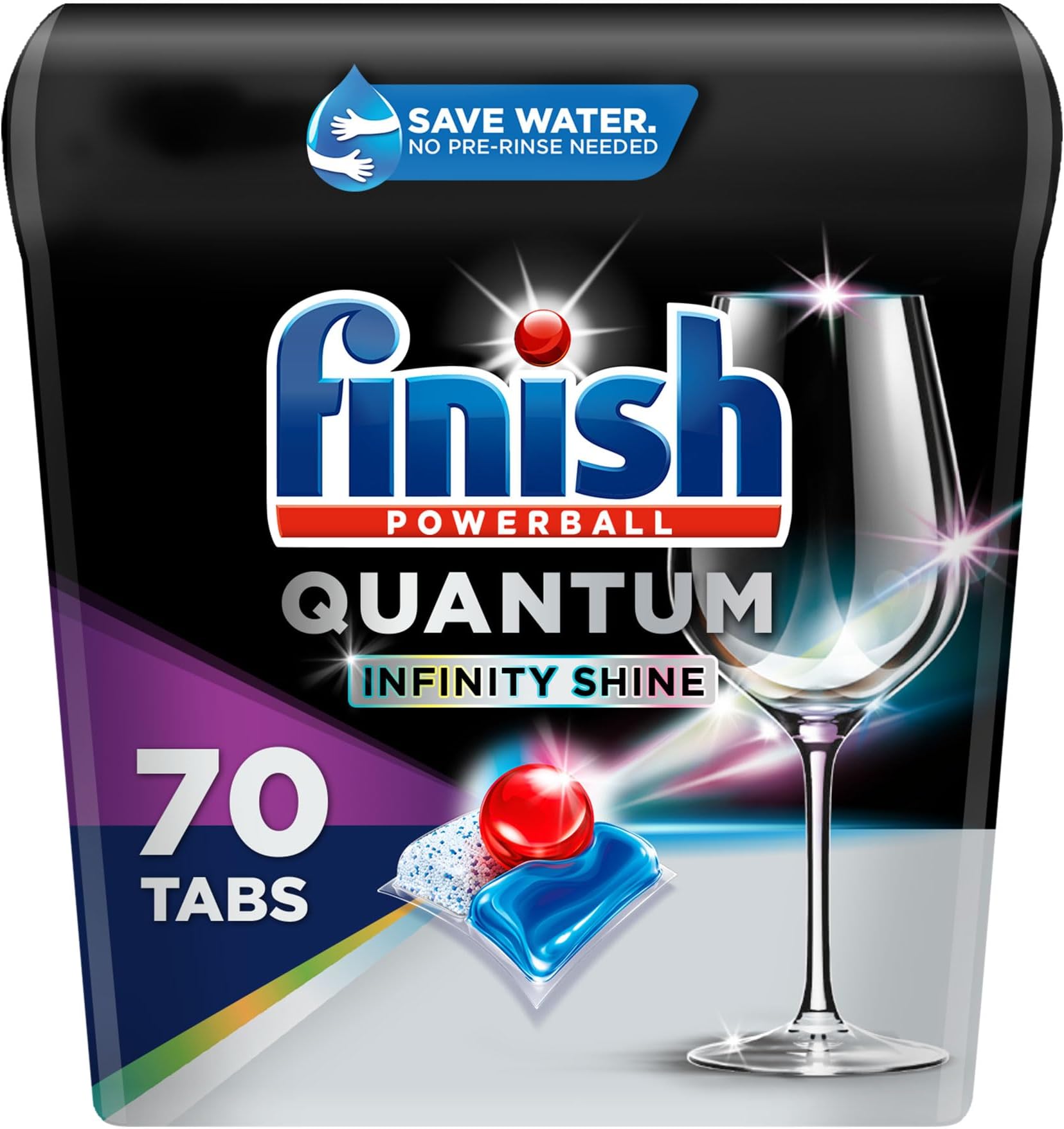 Amazon.com: Finish Ultimate Plus Infinity Shine Dishwasher Pods, No Pre ...