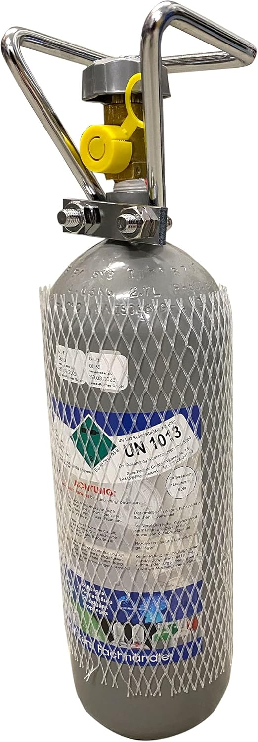 Gase Dopp CO2 2 KG Flasche gefüllt mit Lebensmittel CO2 (E290 ...