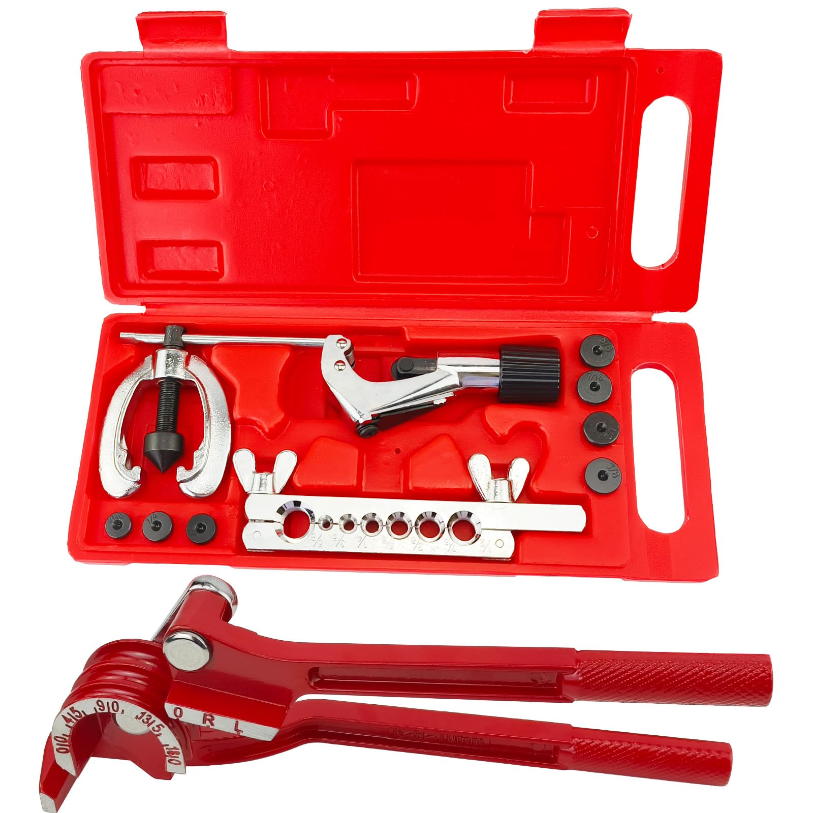 AeKeatDa Flaring Tool Kit,Tubing Bender Flare Tool with Cutter Bending ...