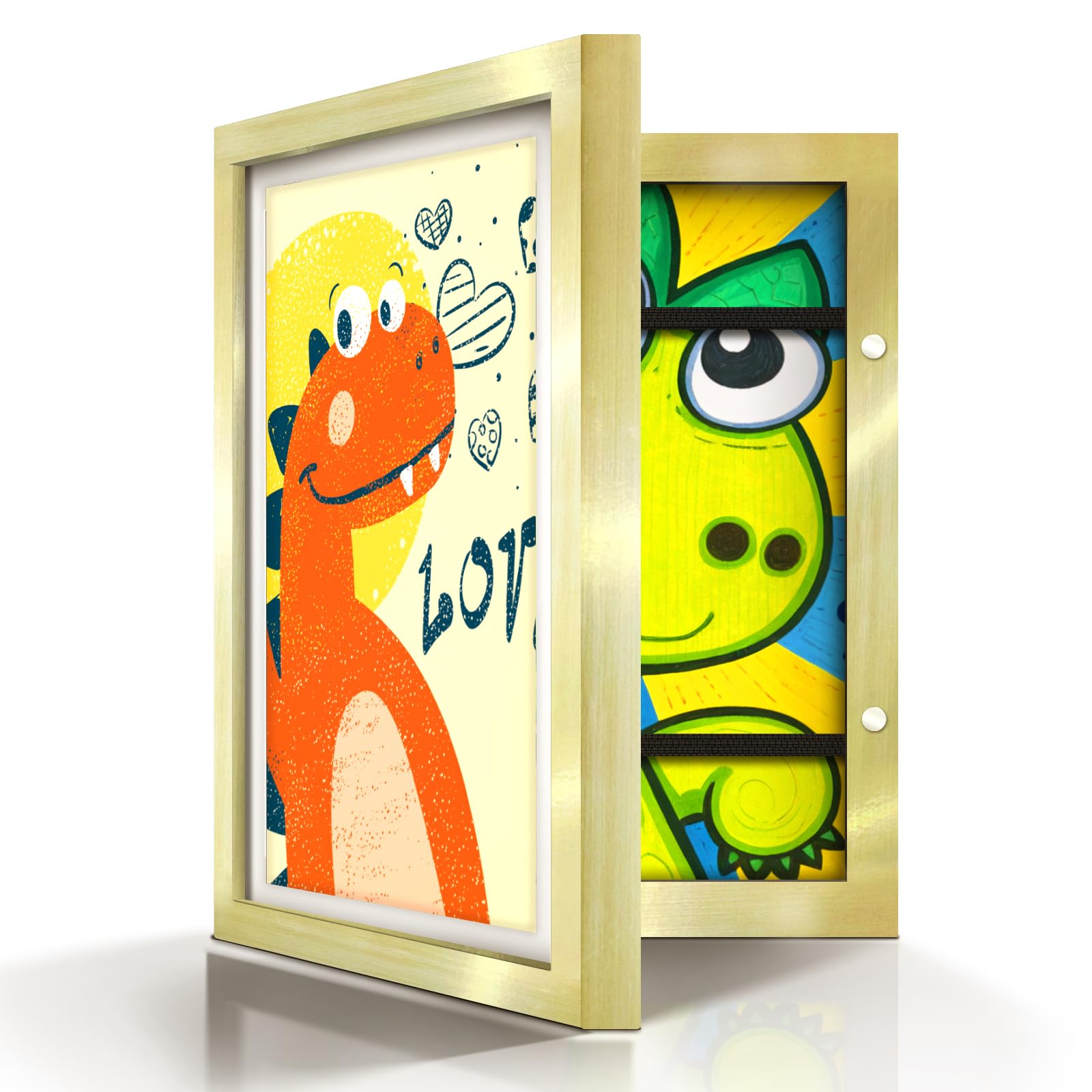 Snapklik.com : 1-Pack 9x12 Kids Art Frames,Front Opening Kids Artwork ...