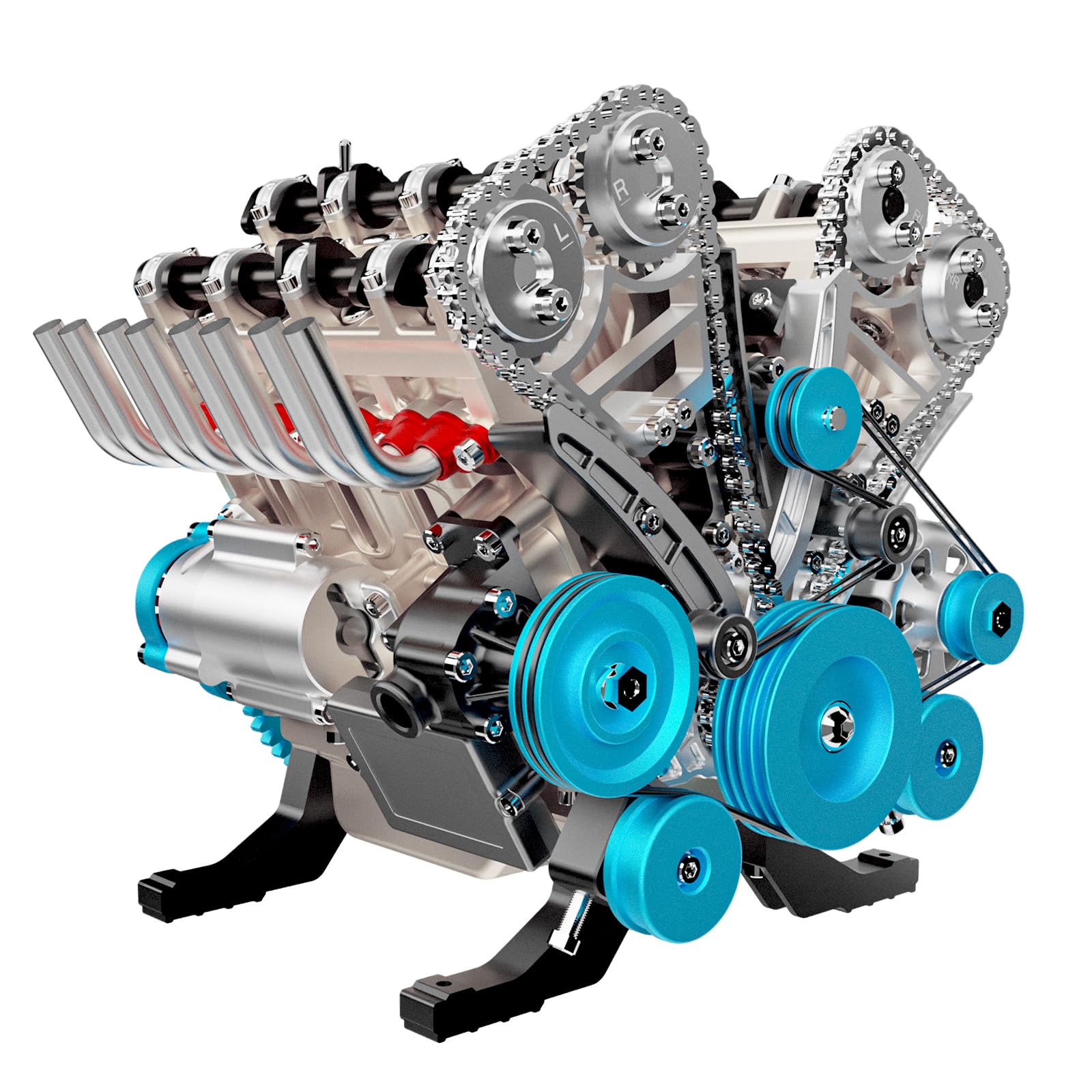 Wauvmoss V8 Engine Model Kit Mini V8 Engine Kits That | Desertcart INDIA