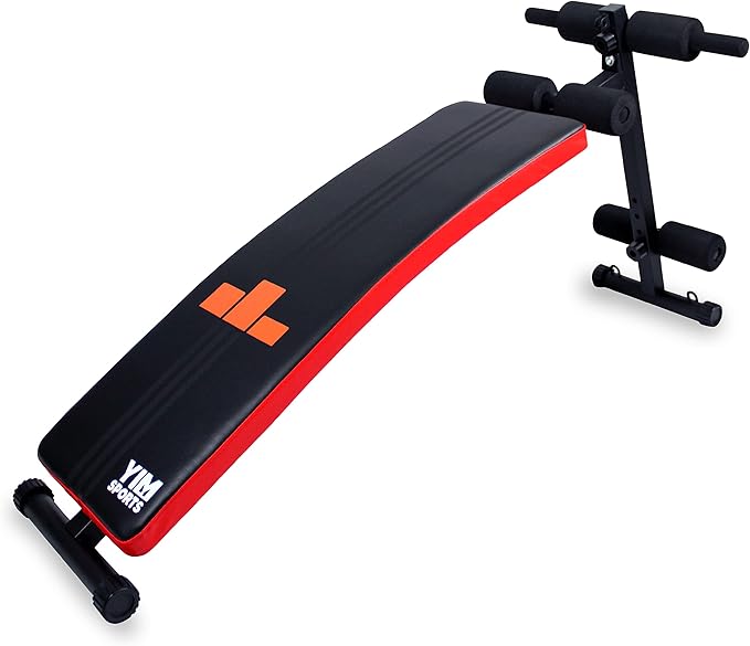 Yim Sports Banco de Abdominales Inclinado - Equipo de ejercicios ...