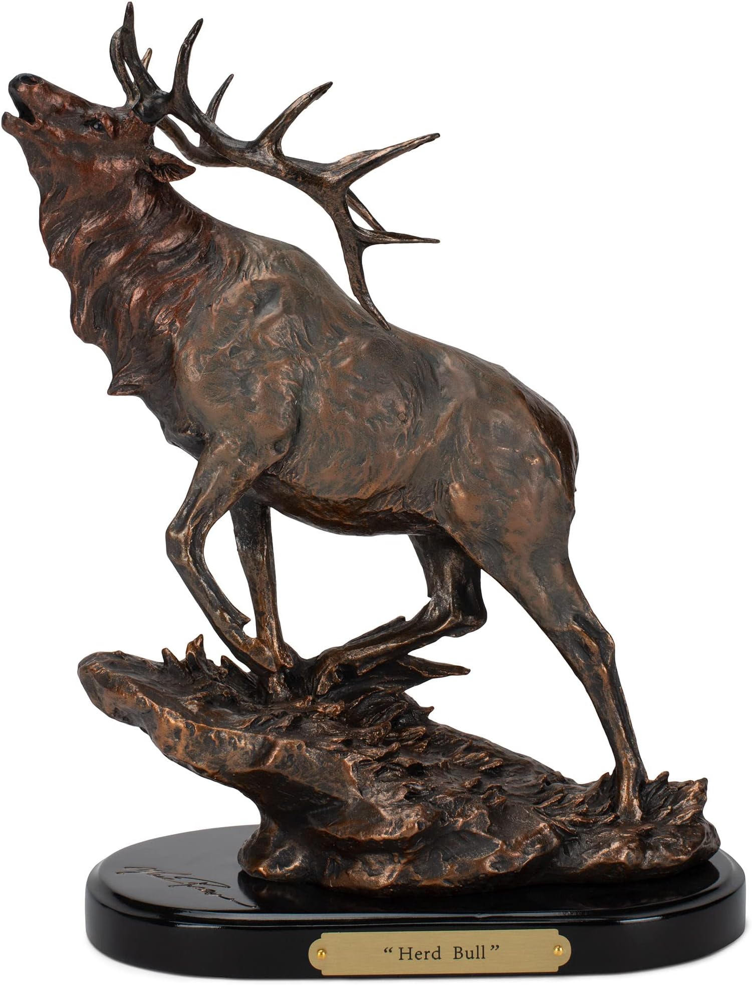 Amazon.com: Ebros The Emperor Realistic Large Wapiti Bull Elk Deer ...