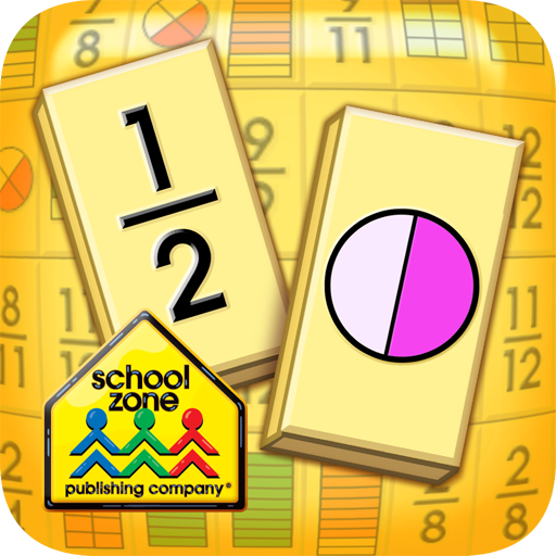 School Zone - Fraction Attraction - Ages 8+, Basic Math Fractions ...