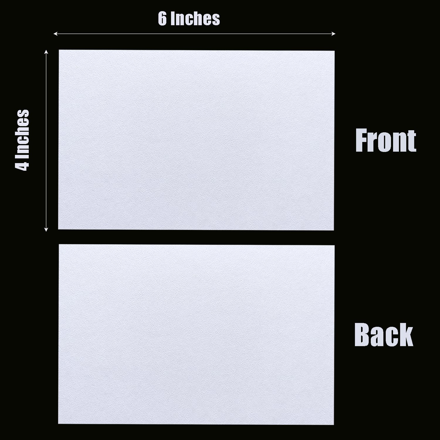 Snapklik.com : Baisunt 25 Pack 4x6 Sand Textured Cardstock Paper Blank ...