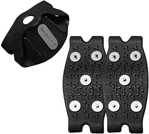 Amazon.com: Light Ice & Snow Grips Cleat Over Shoe Boot, Traction Cleat ...