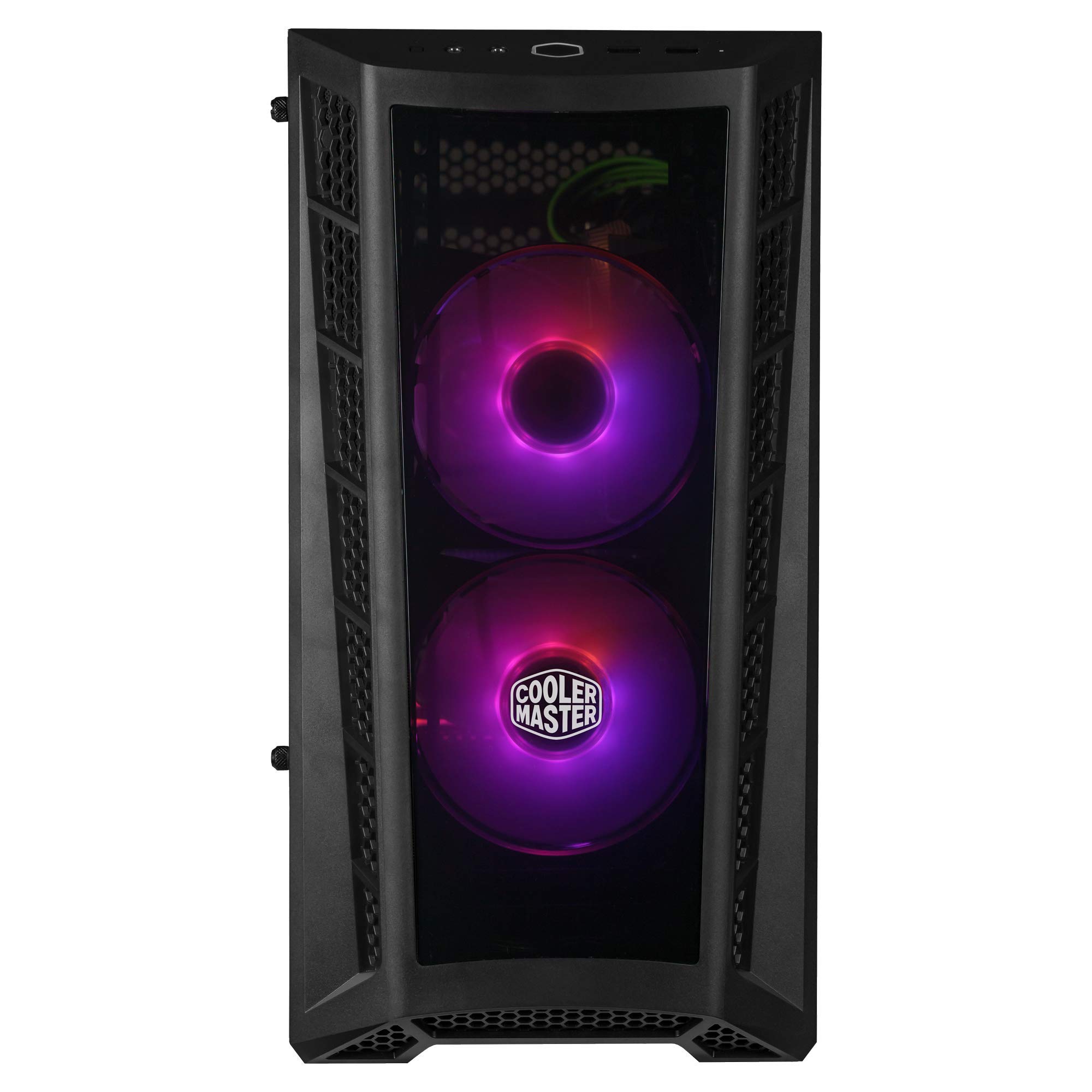 Buy Cooler Master MasterBox MB320L ARGB Micro-ATX with Dual ARGB Fans ...