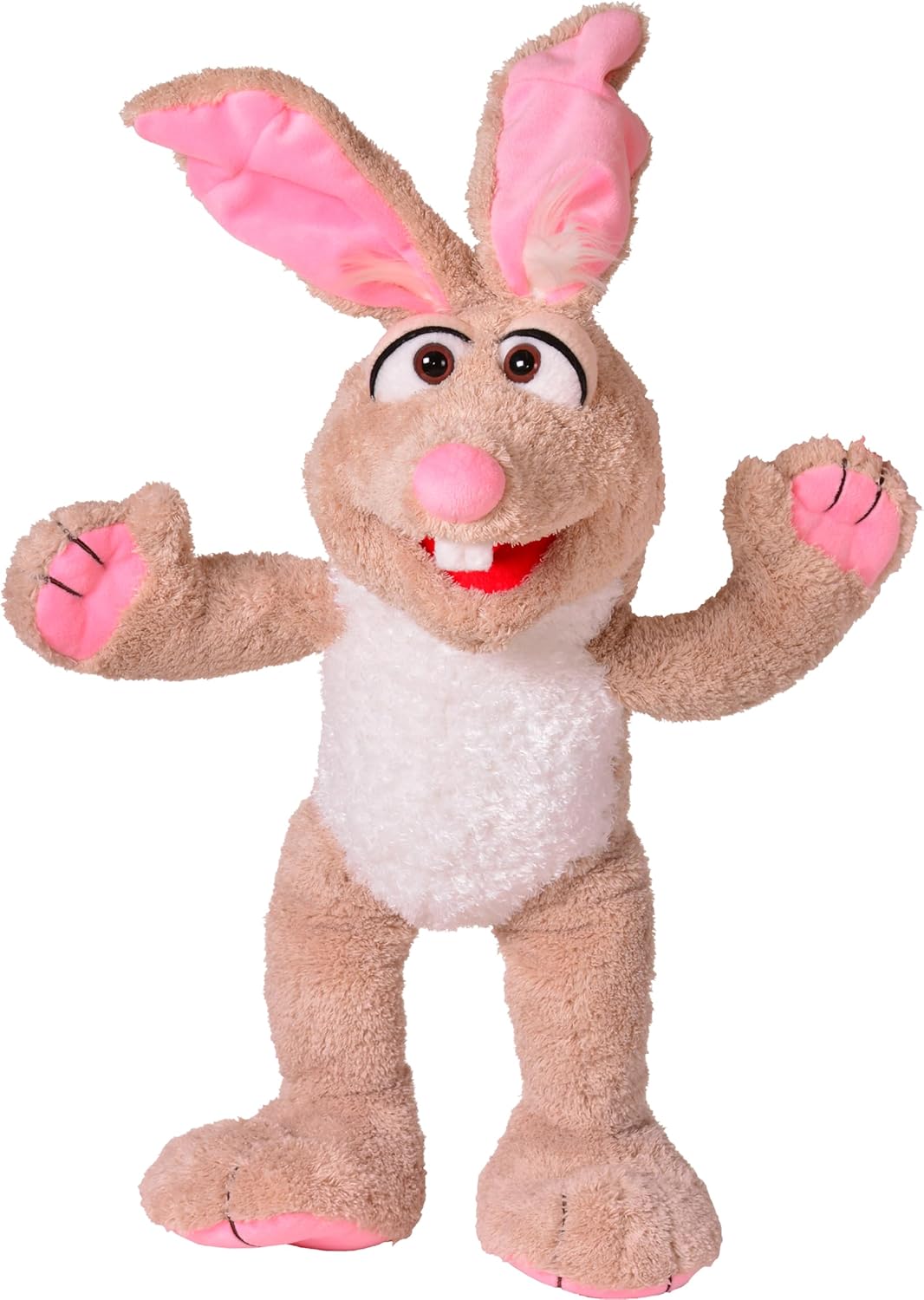 Amazon.com: Living Puppets - Herbie The 24-Inch Big Rabbit, Plush Hand ...