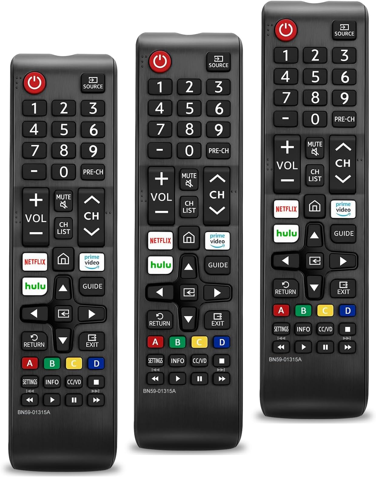 Amazon.com: 3 Pack Universal Replacement for All Samsung Smart TV ...