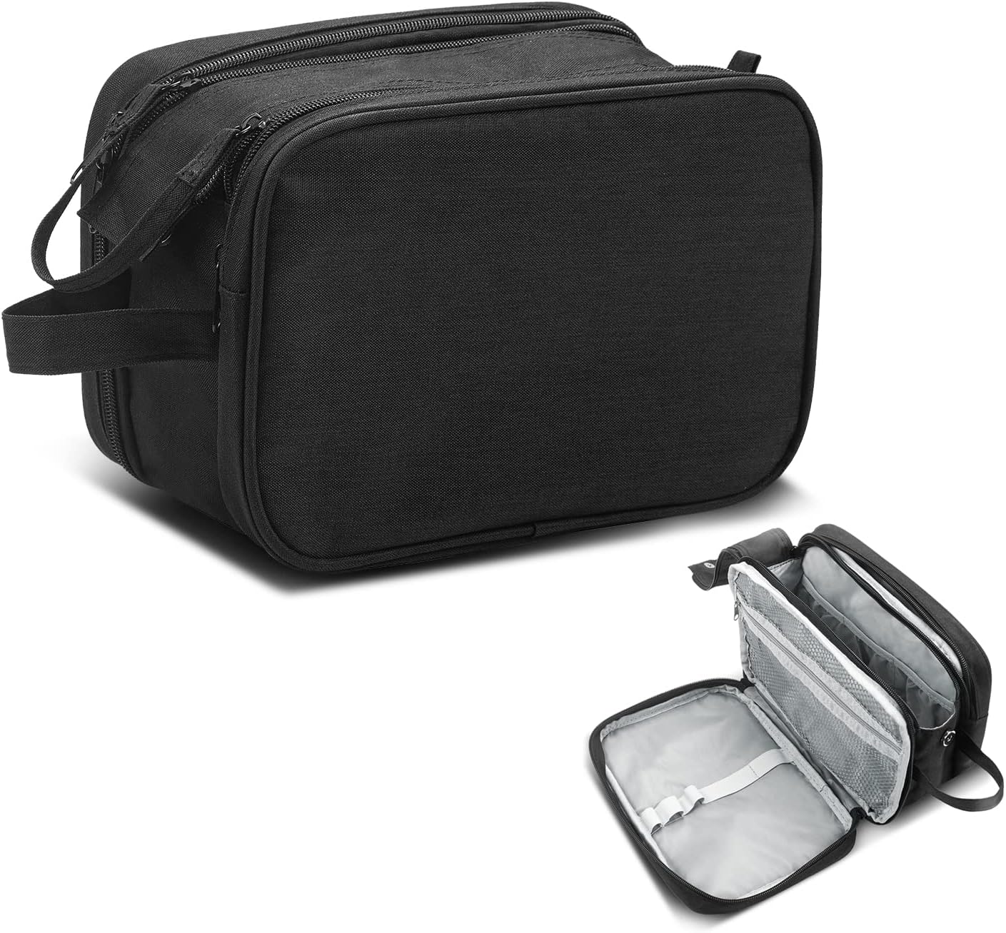 VIPITH Oxford Cloth Toiletry Bag,Makeup Bag for Men and Women Portable ...