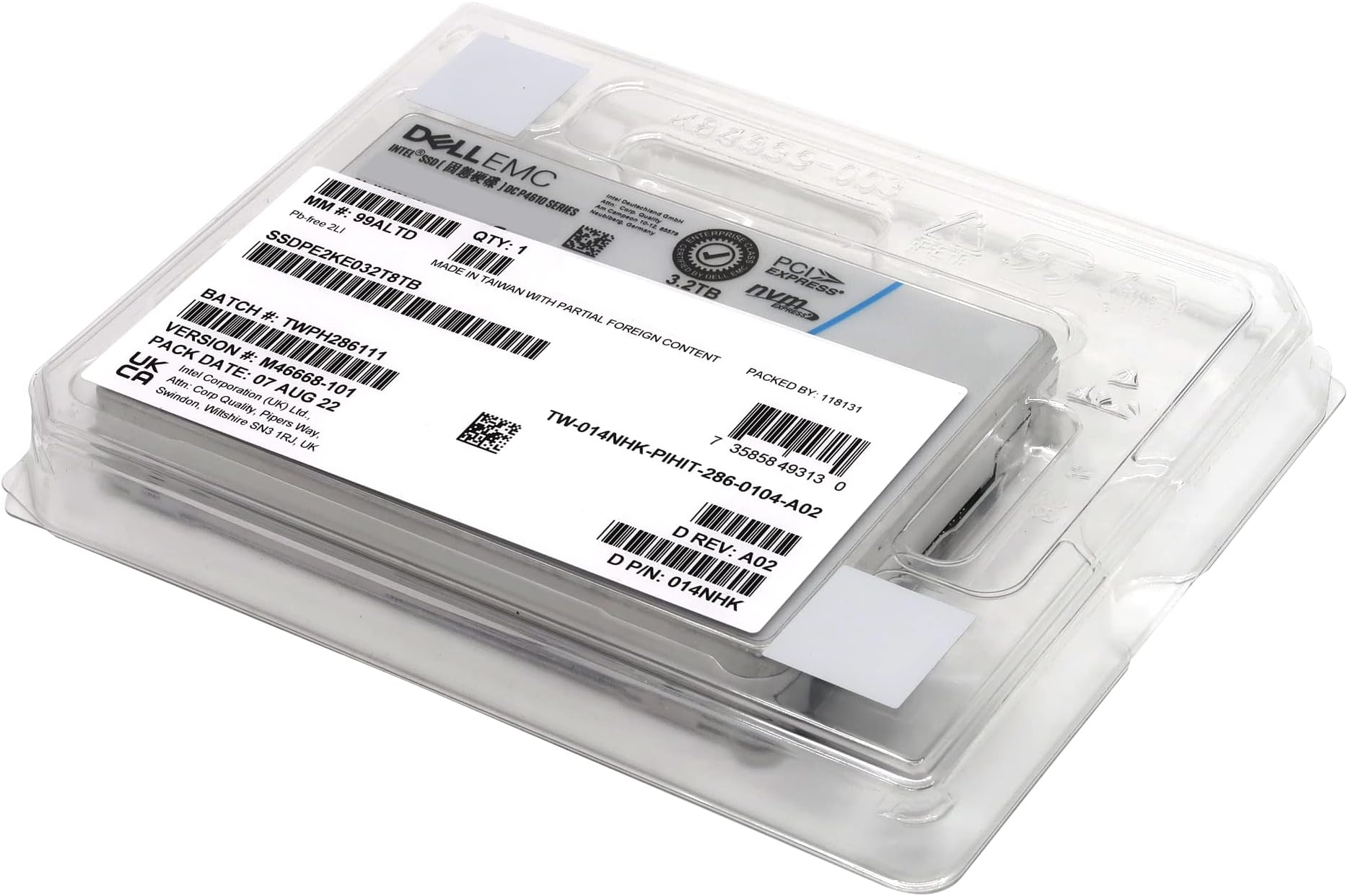 Amazon.com: Micron 9300 Pro 3.84TB NVMe U.2 Enterprise Solid State ...