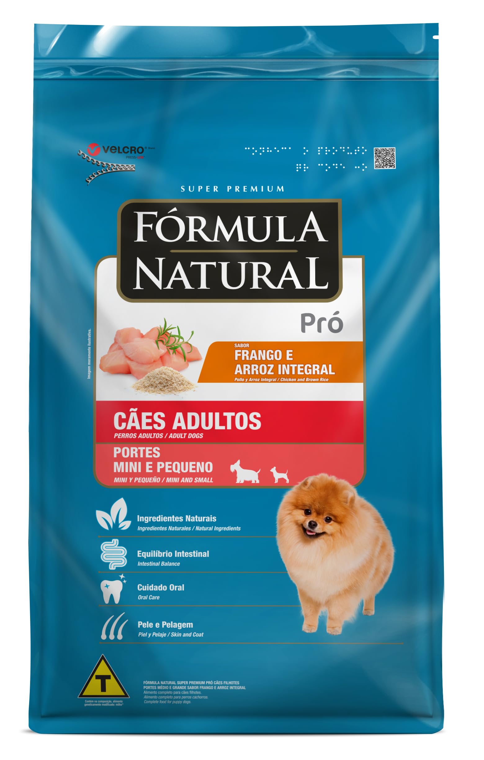Fórmula Natural Super Premium Pró Cães Adultos Portes Mini E Pequeno ...