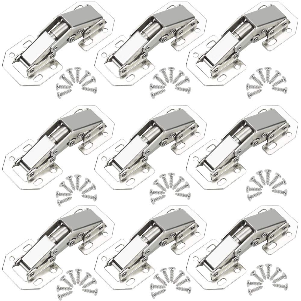 COOLBOTANG Sliding Hinges, Set of 10, Repair Fixing Hinges, Steel ...
