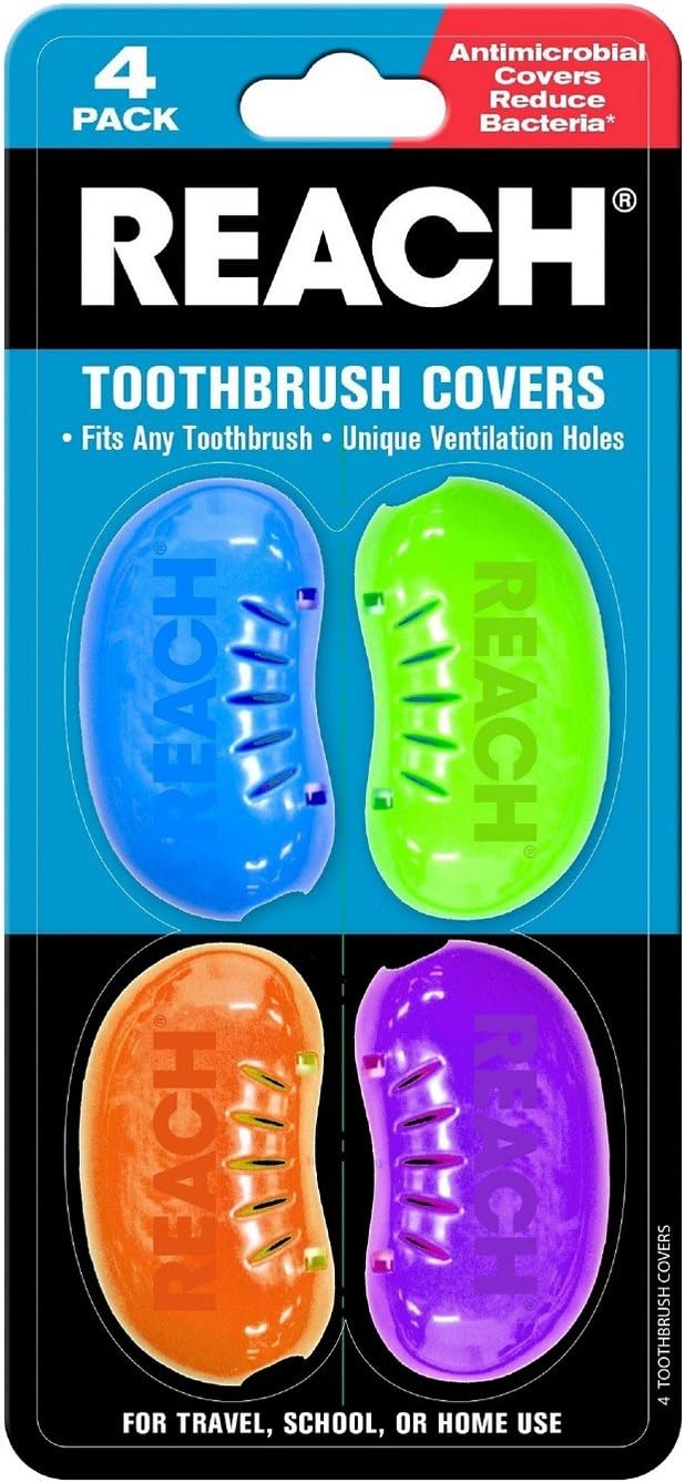 Amazon.com: Steripod Clip-On Toothbrush Protector, Green and Blue, 2 ...