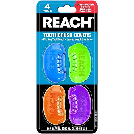 Amazon.com: V-TOP Silicone Toothbrush Case Covers Pack of 6, Great for ...