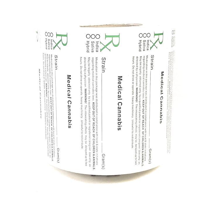 Buy ROYPACK Medical Rx Labels Generic 1,000 per Roll Perforated ...