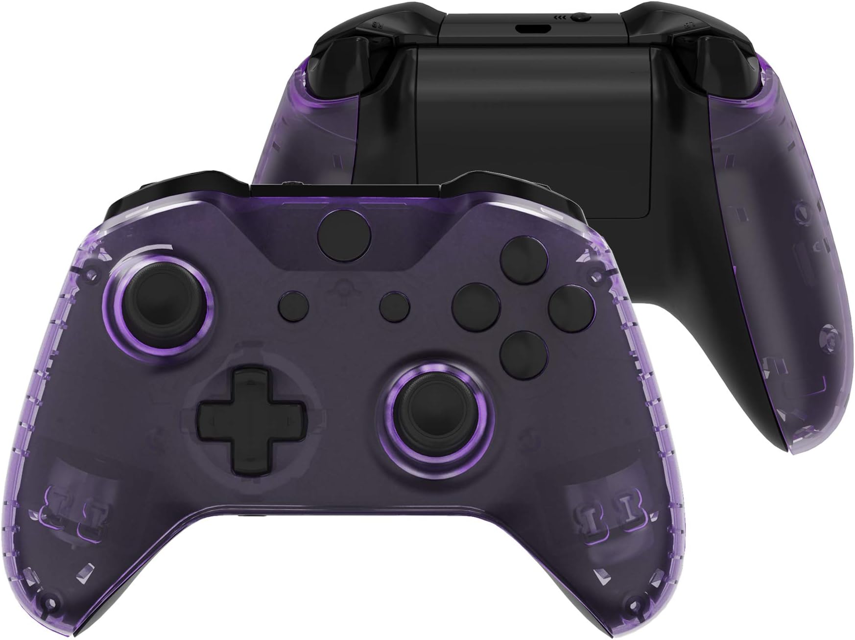 Amazon.com: eXtremeRate Custom Design Unique Top Shell Case Front ...