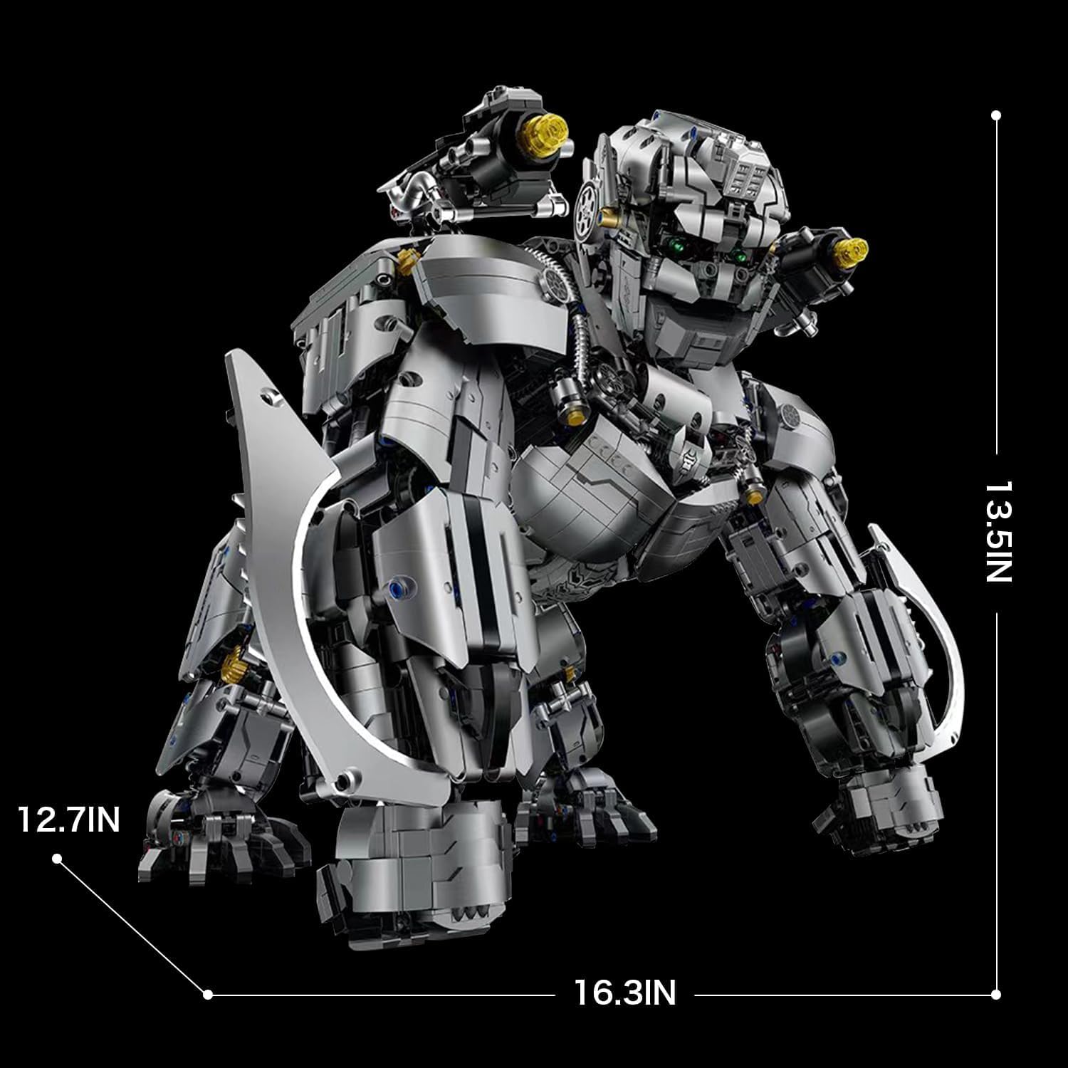 KingKong mecha robot Building Set,Transforming Robot Building Kit ...
