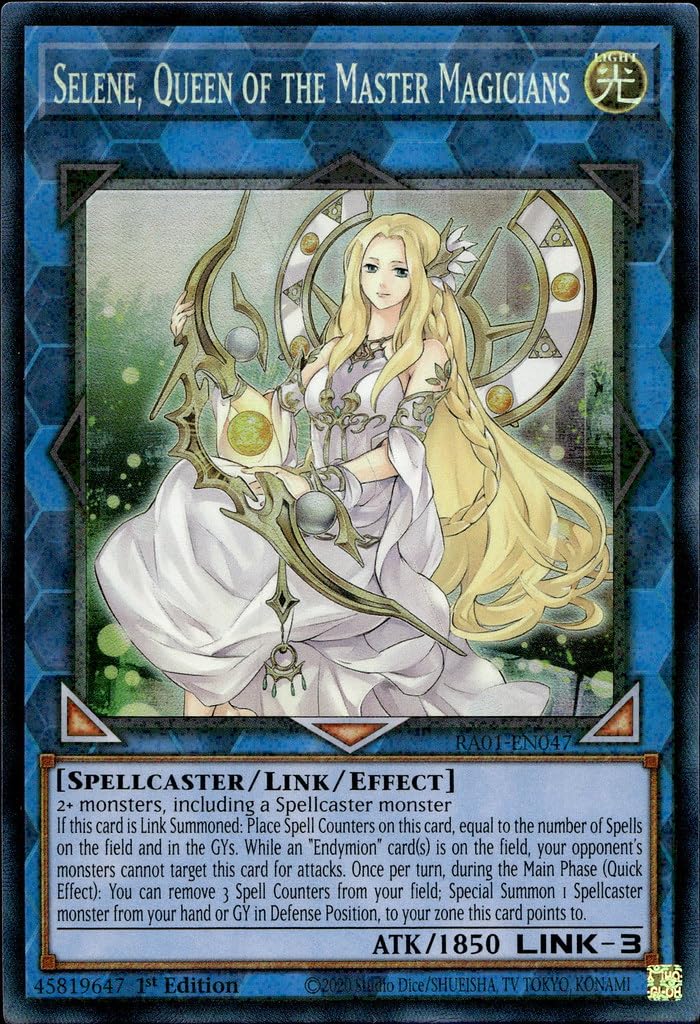 Amazon.com: Yu-Gi-Oh! Selene, Queen of The Master Magicians (PCR ...