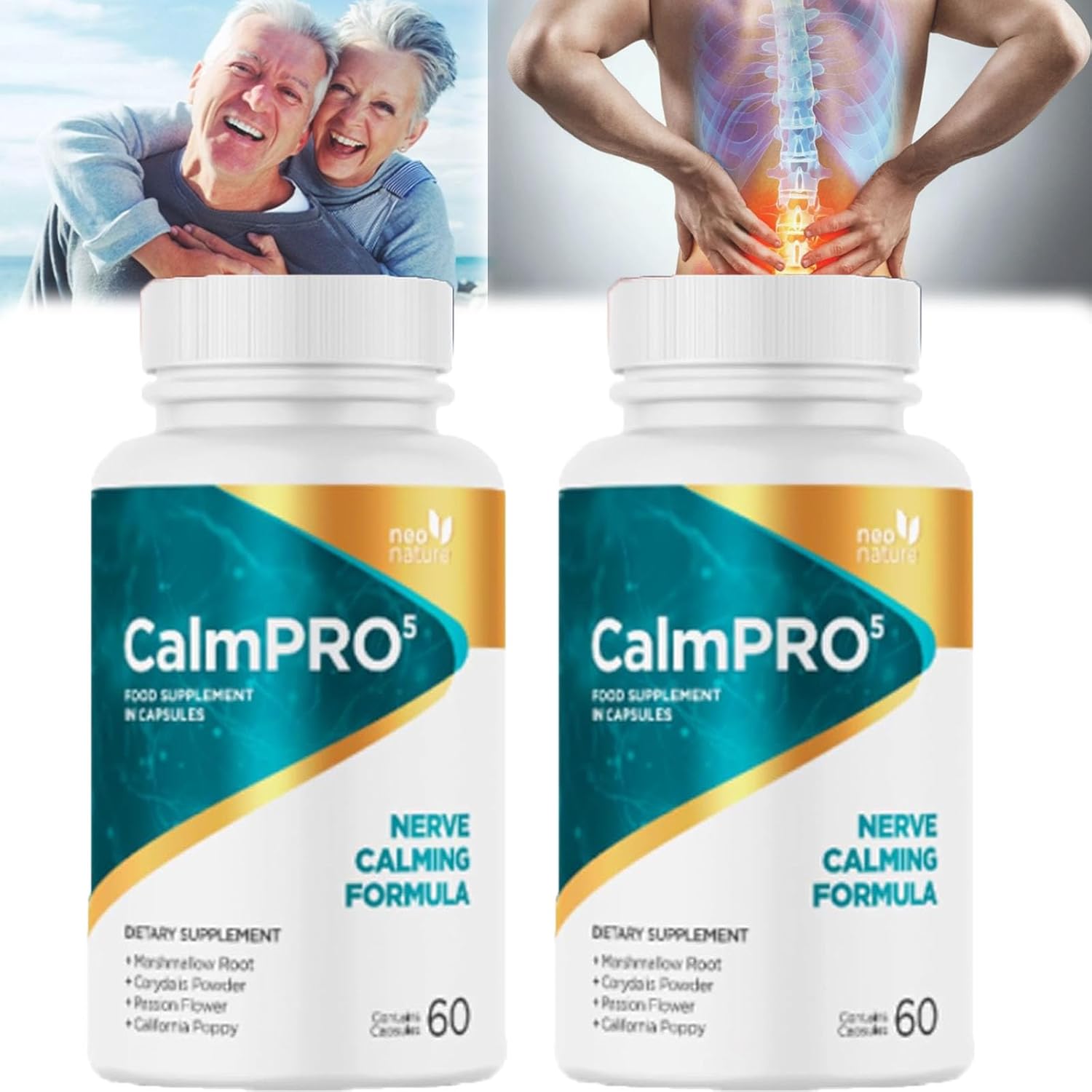 Amazon.com: Calmpro5 - Calmpro5 Nerve Capsules, Calm Pro 5 Nerve ...