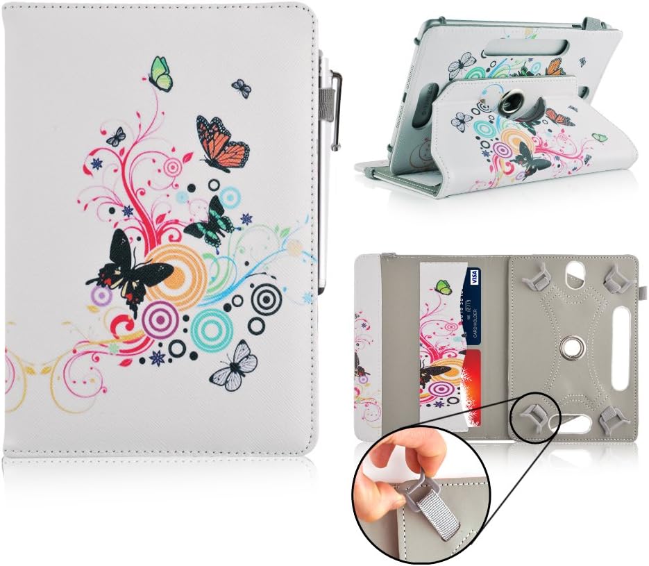 Amazon.com: Casezilla Dell Venue 7 360 Degrees Universal PU Leather ...