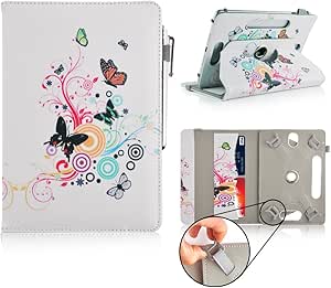 Amazon.com: Casezilla Dell Venue 7 360 Degrees Universal PU Leather ...