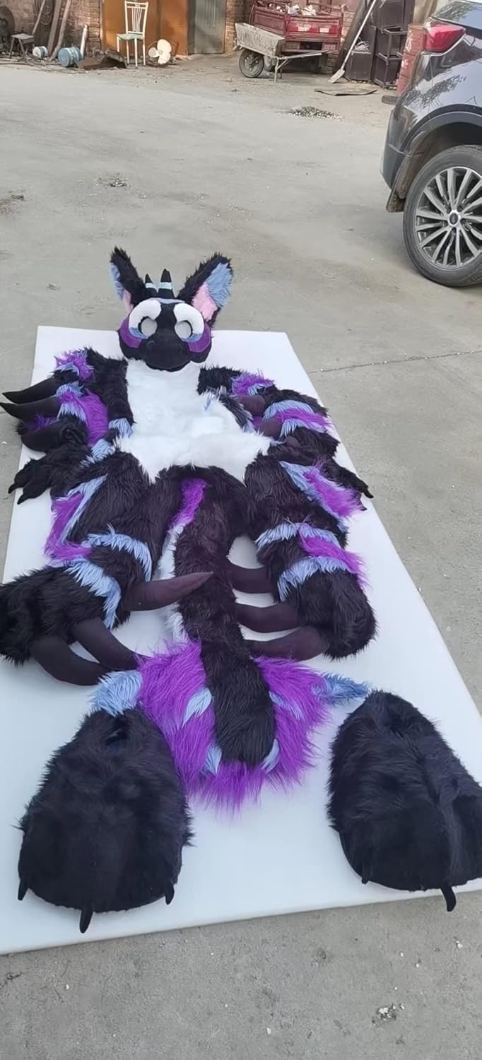 Black Dragon Kenomo Digigrade Legs Prop Fursuit Australia | Ubuy