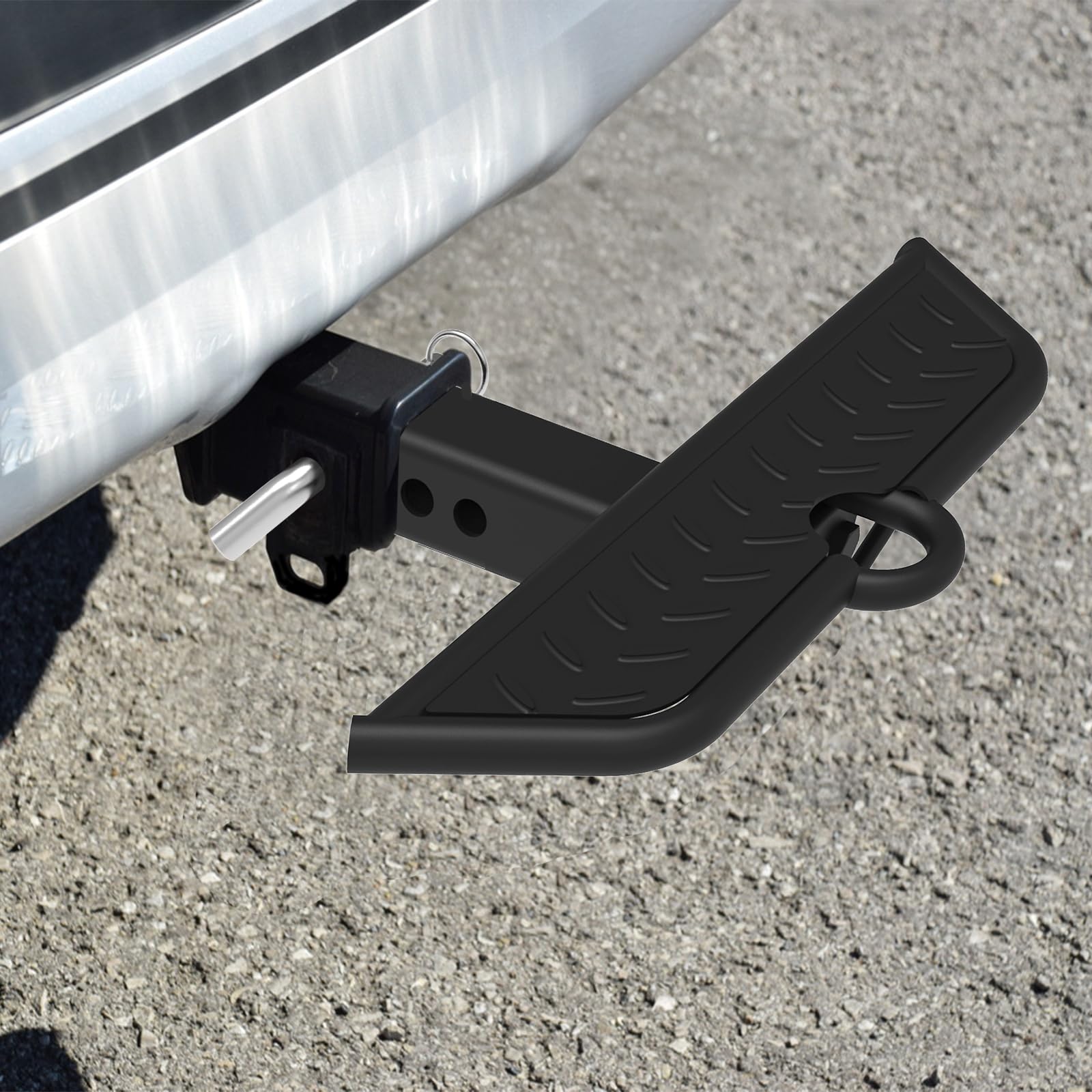 Receiver Step For Trucks Heavy Duty Truck Hitch Step 150KG Textured