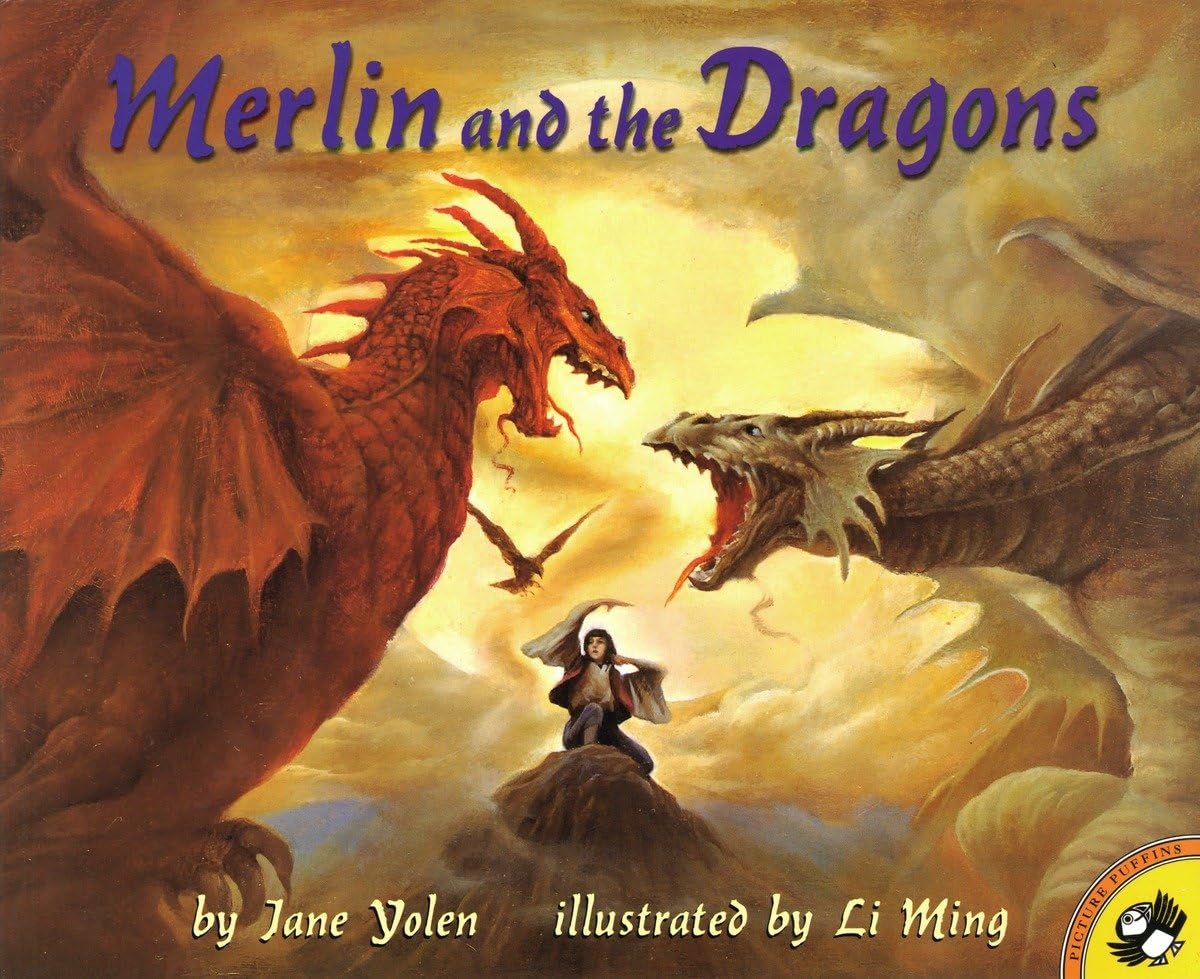 Merlin and the Dragons (Picture Puffin Books): Yolen, Jane, Ming, Li ...